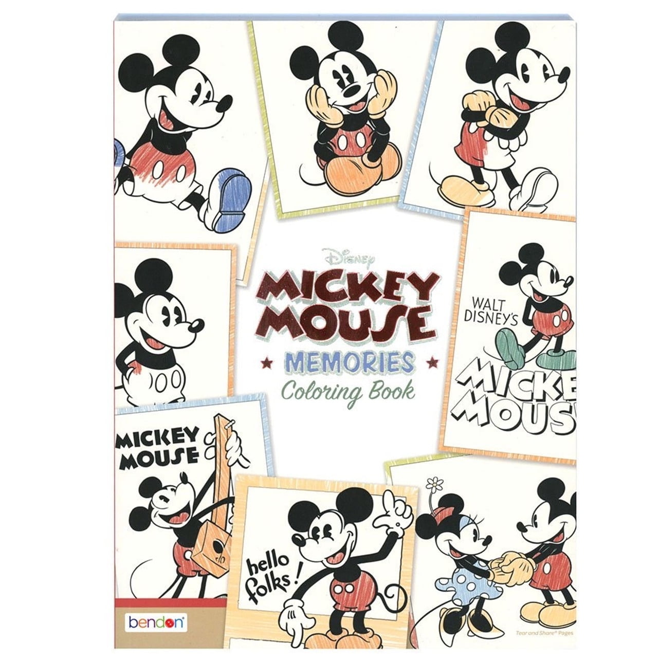 Mickey Mouse Advanced Coloring Book - Walmart.com