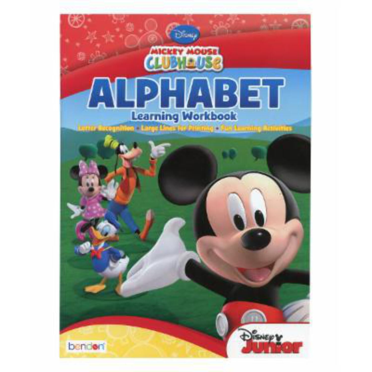 Mickey Mouse - Alphabet Workbook - Walmart.com