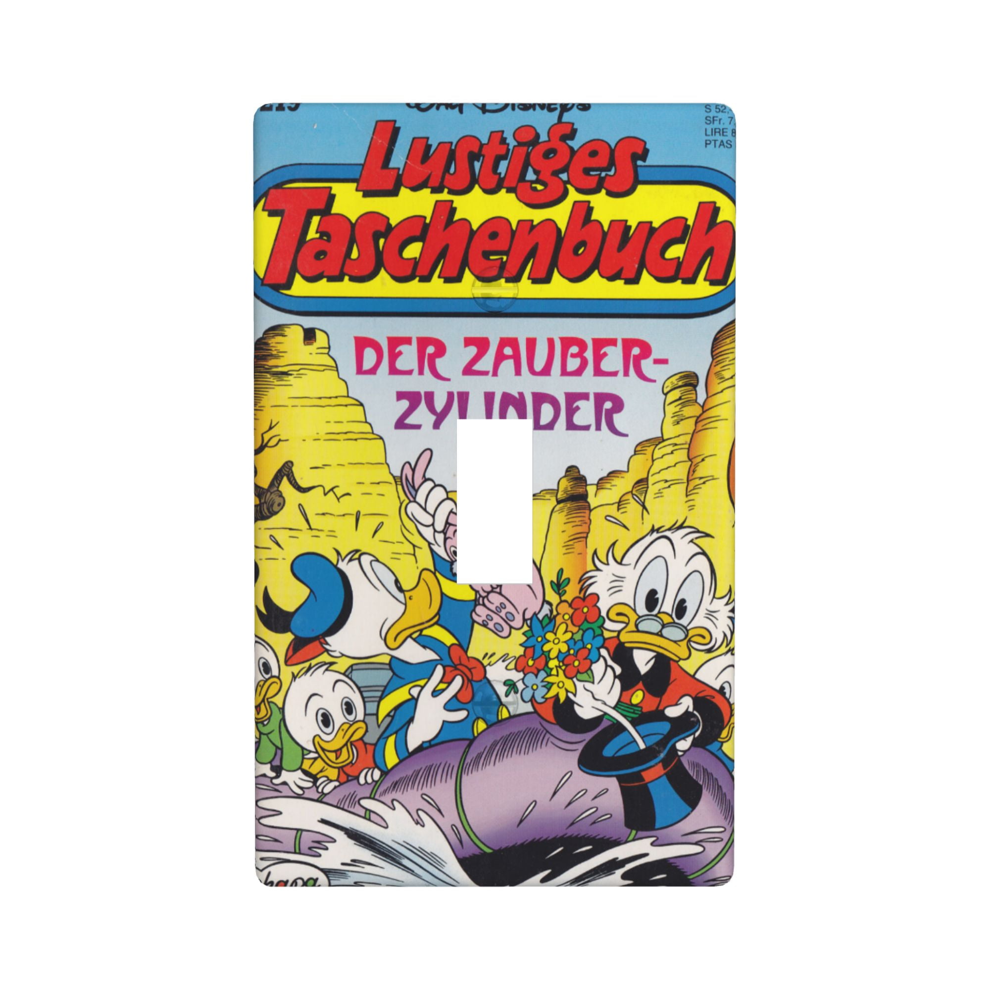 Mickey Mouse And Donald Duck Cartoon-Inspired Toggle Switch Decorative ...