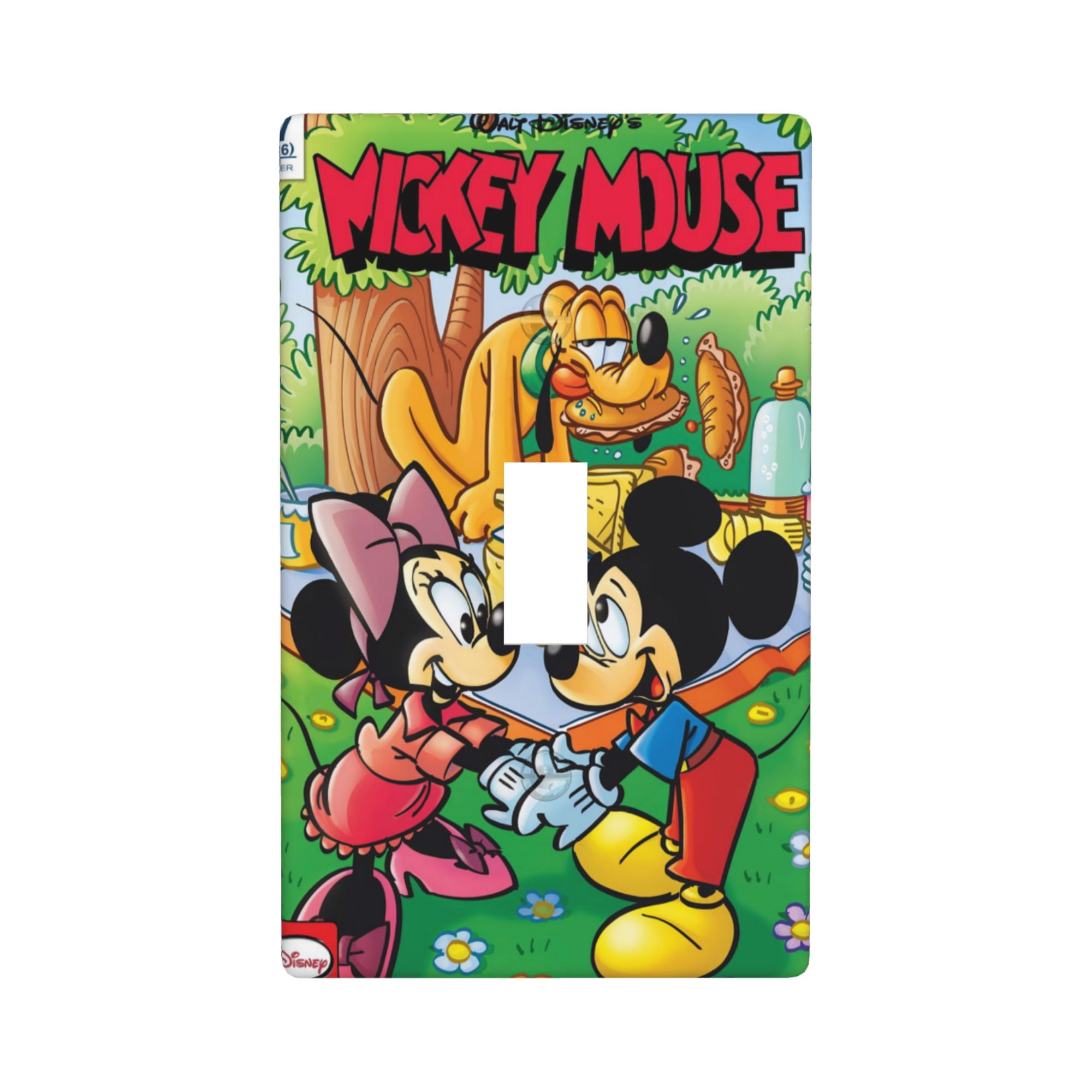 Mickey Mouse And Donald Duck Cartoon-Inspired Toggle Switch Decorative ...