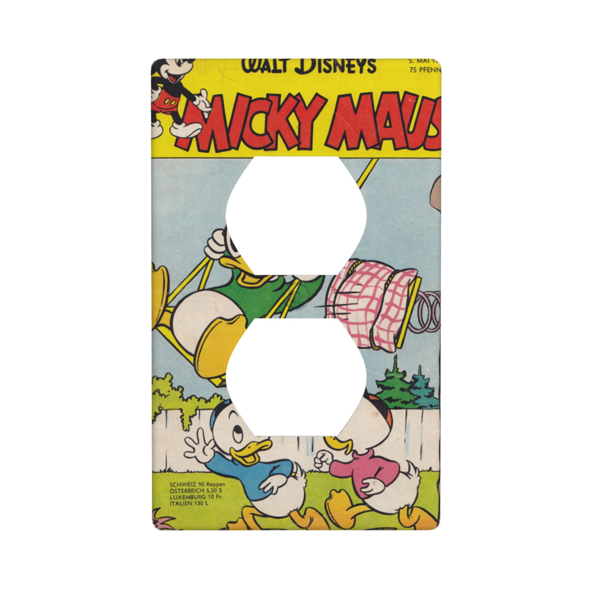 Mickey Mouse And Donald Duck Comics Creative Inspired Double-Sided ...