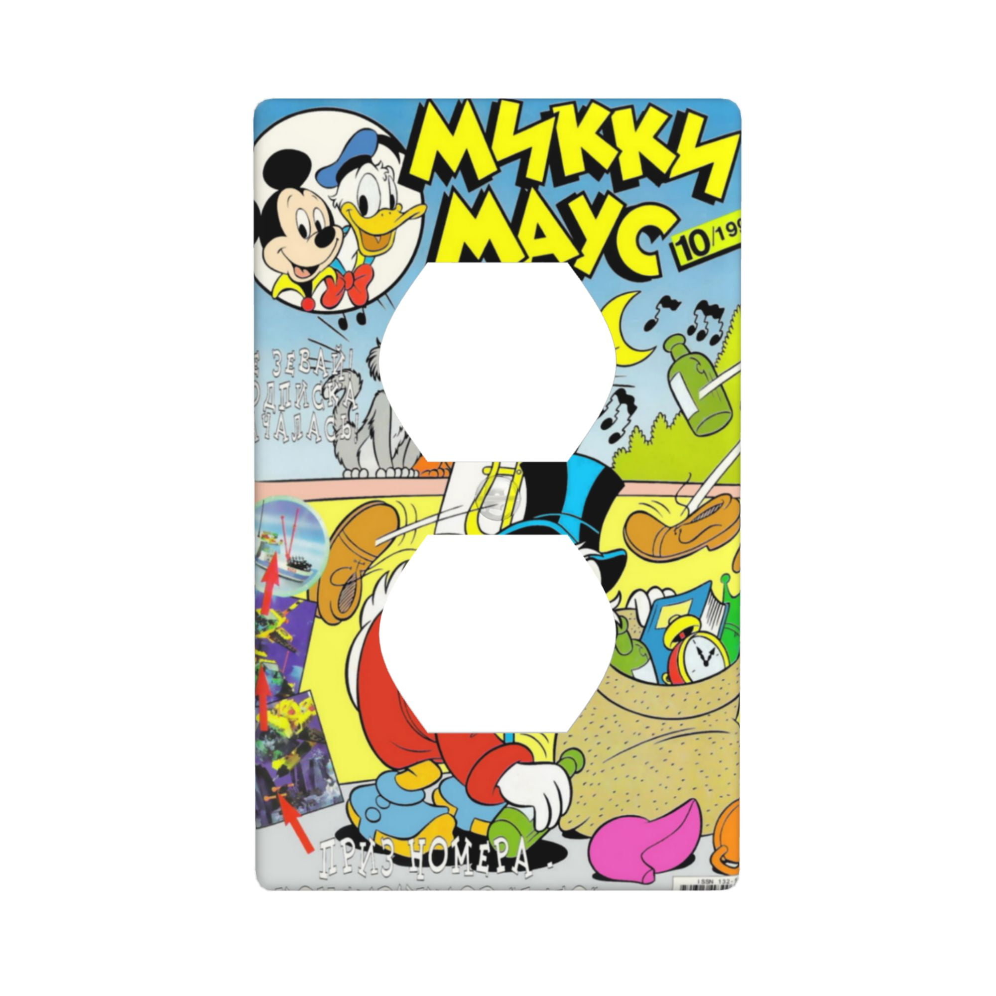 Mickey Mouse And Donald Duck Comics Creative Inspired Double-Sided ...