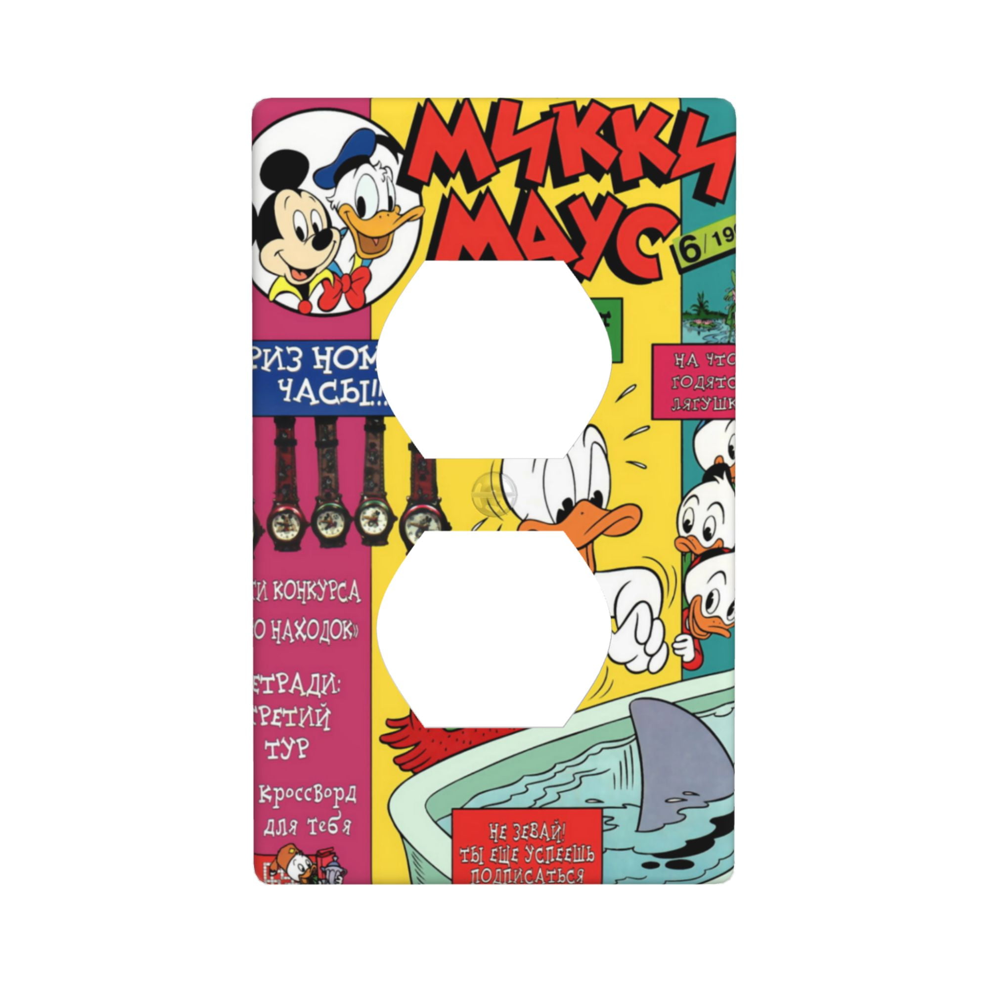 Mickey Mouse And Donald Duck Comics Creative Inspired Double-Sided ...
