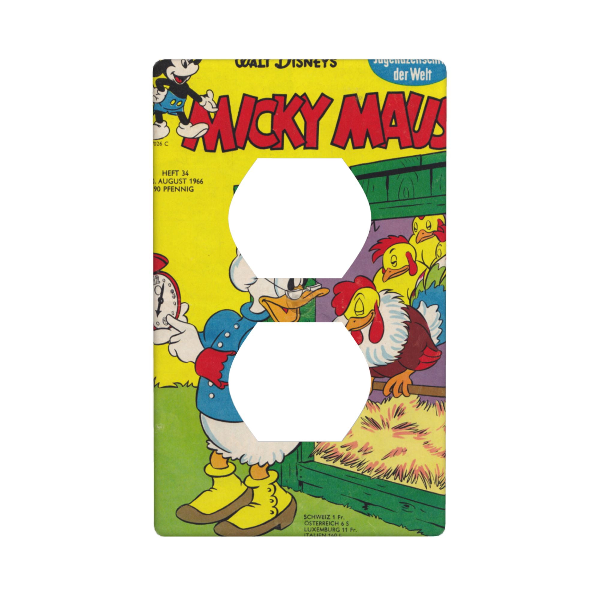 Mickey Mouse And Donald Duck Comics Creative Inspired Double-Sided ...