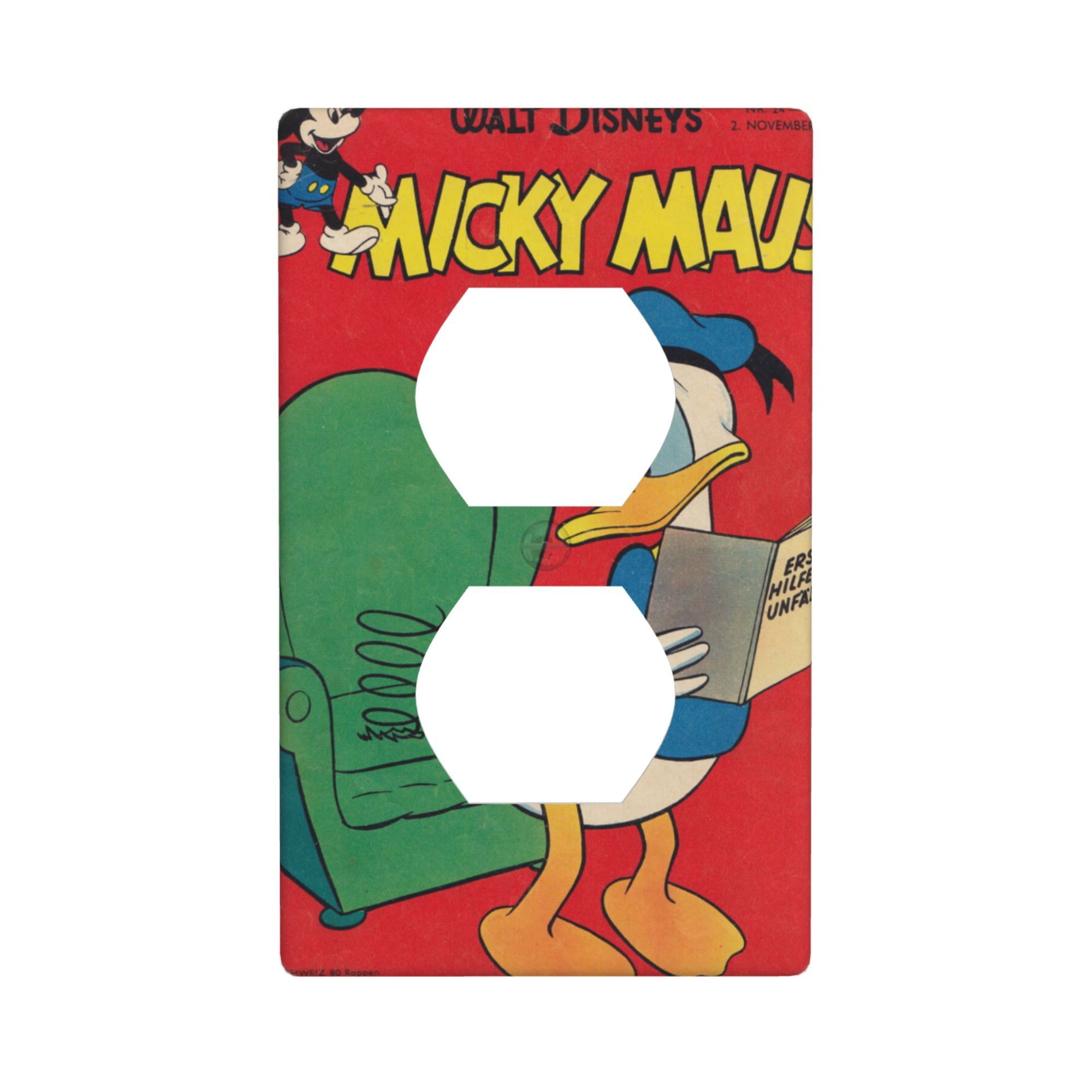 Mickey Mouse And Donald Duck Comics Creative Inspired Double-Sided ...