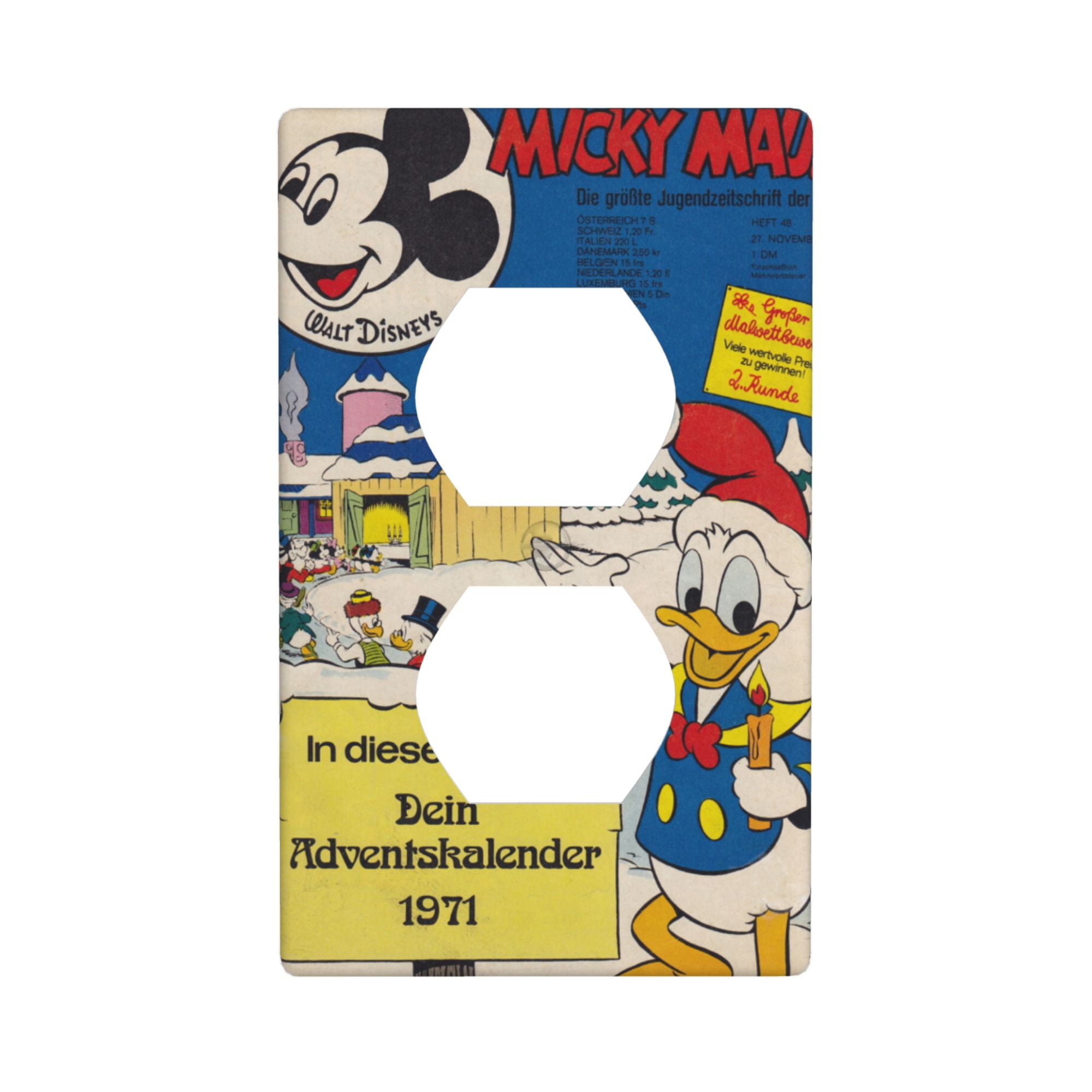 Mickey Mouse And Donald Duck Comics Creative Inspired Double-Sided ...