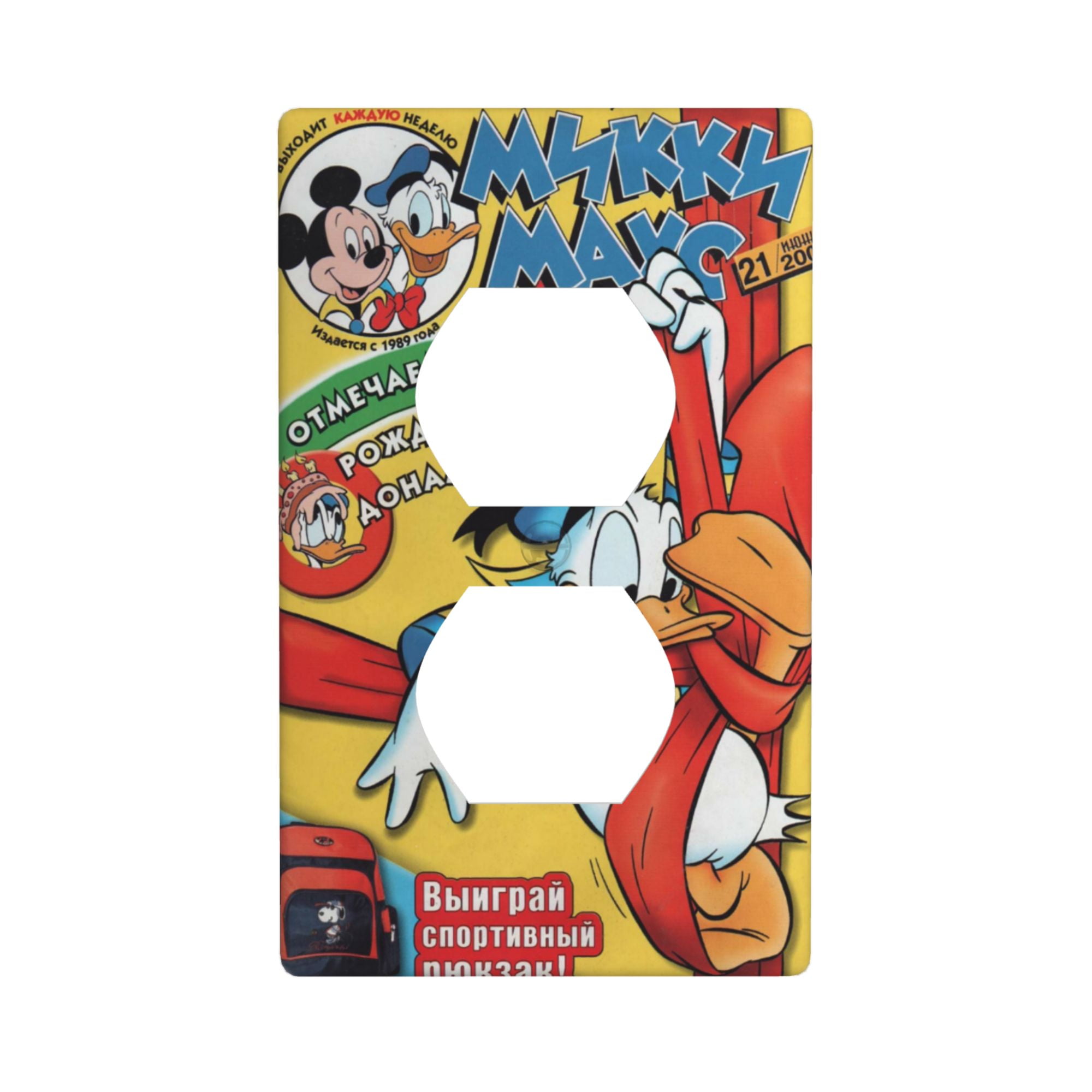 Mickey Mouse And Donald Duck Comics Creative Inspired Double-Sided ...