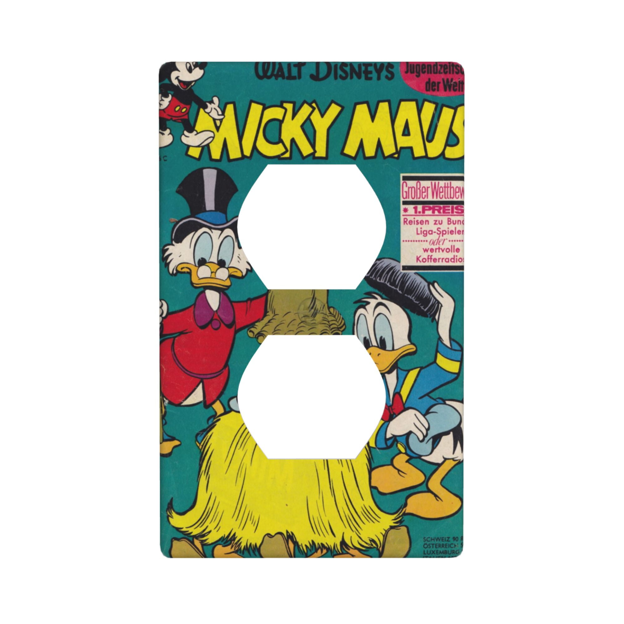 Mickey Mouse And Donald Duck Comics Creative Inspired Double-Sided ...