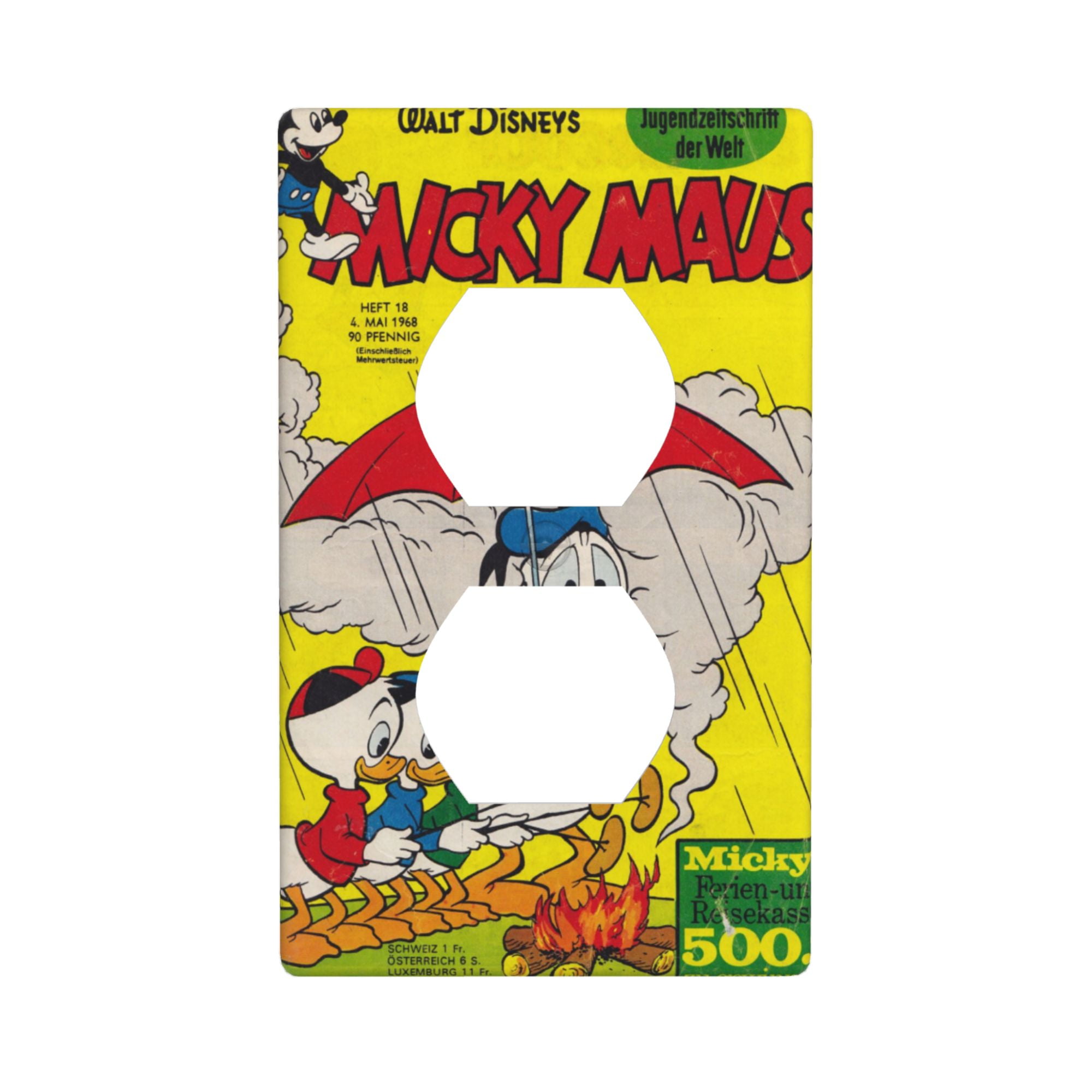 Mickey Mouse And Donald Duck Comics Creative Inspired Double-Sided ...