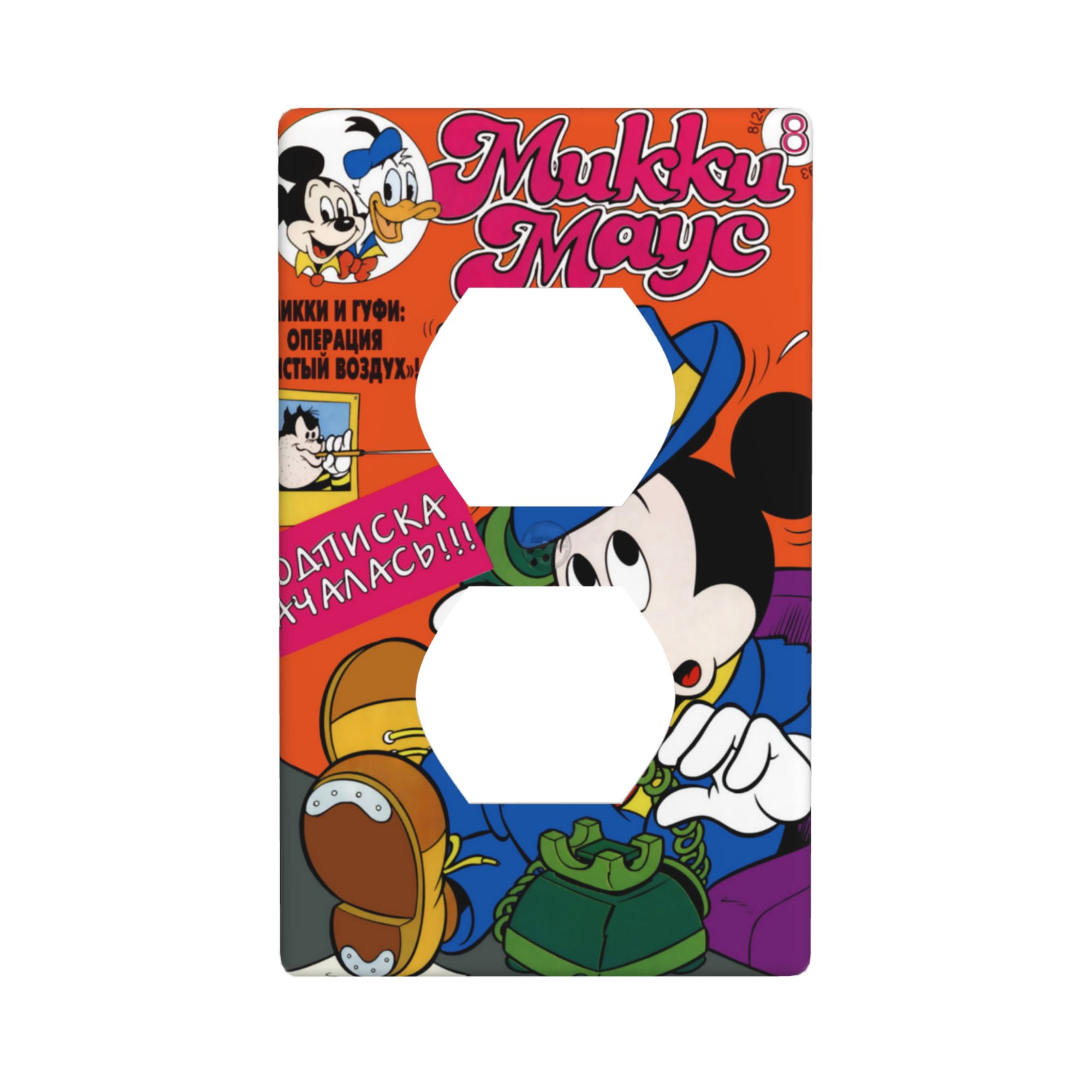 Mickey Mouse And Donald Duck Comics Creative Inspired Double-Sided ...
