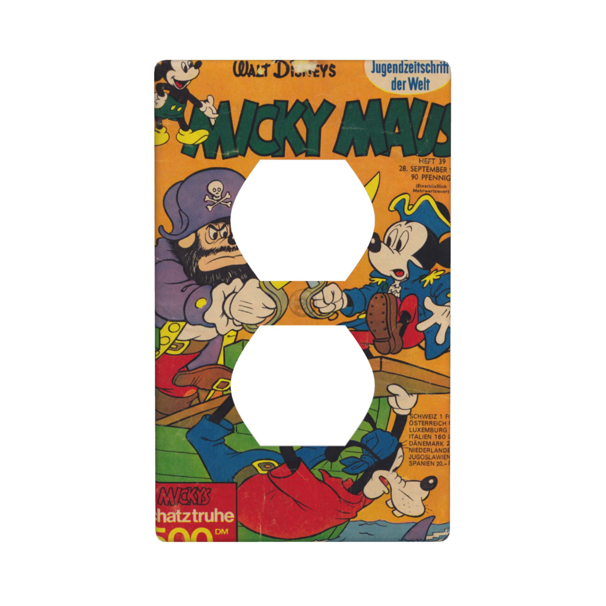 Mickey Mouse And Donald Duck Comics Creative Inspired Double-Sided ...