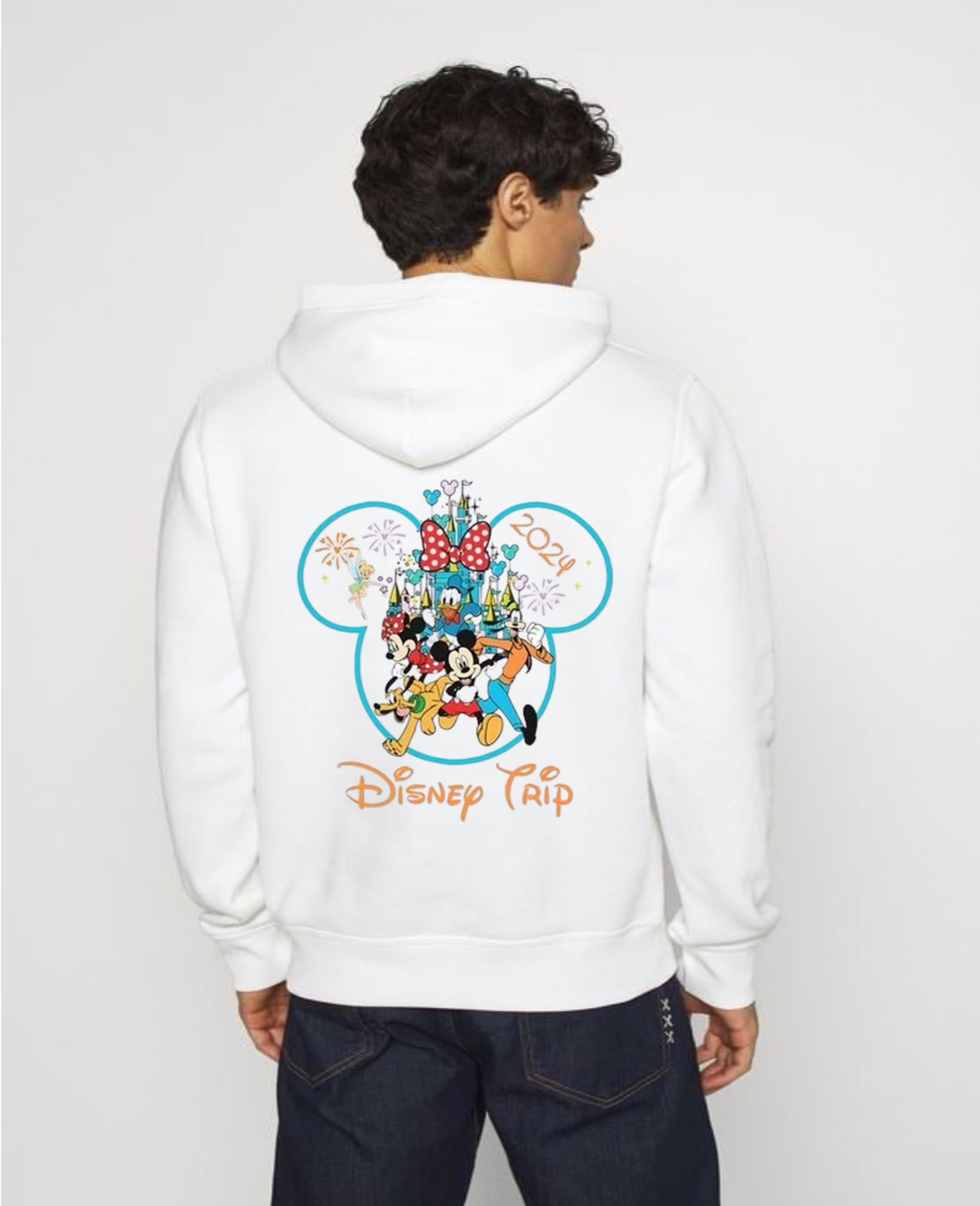 Mickey Mouse And Friends Family Disney Trip 2024 Matching Hoodie ...