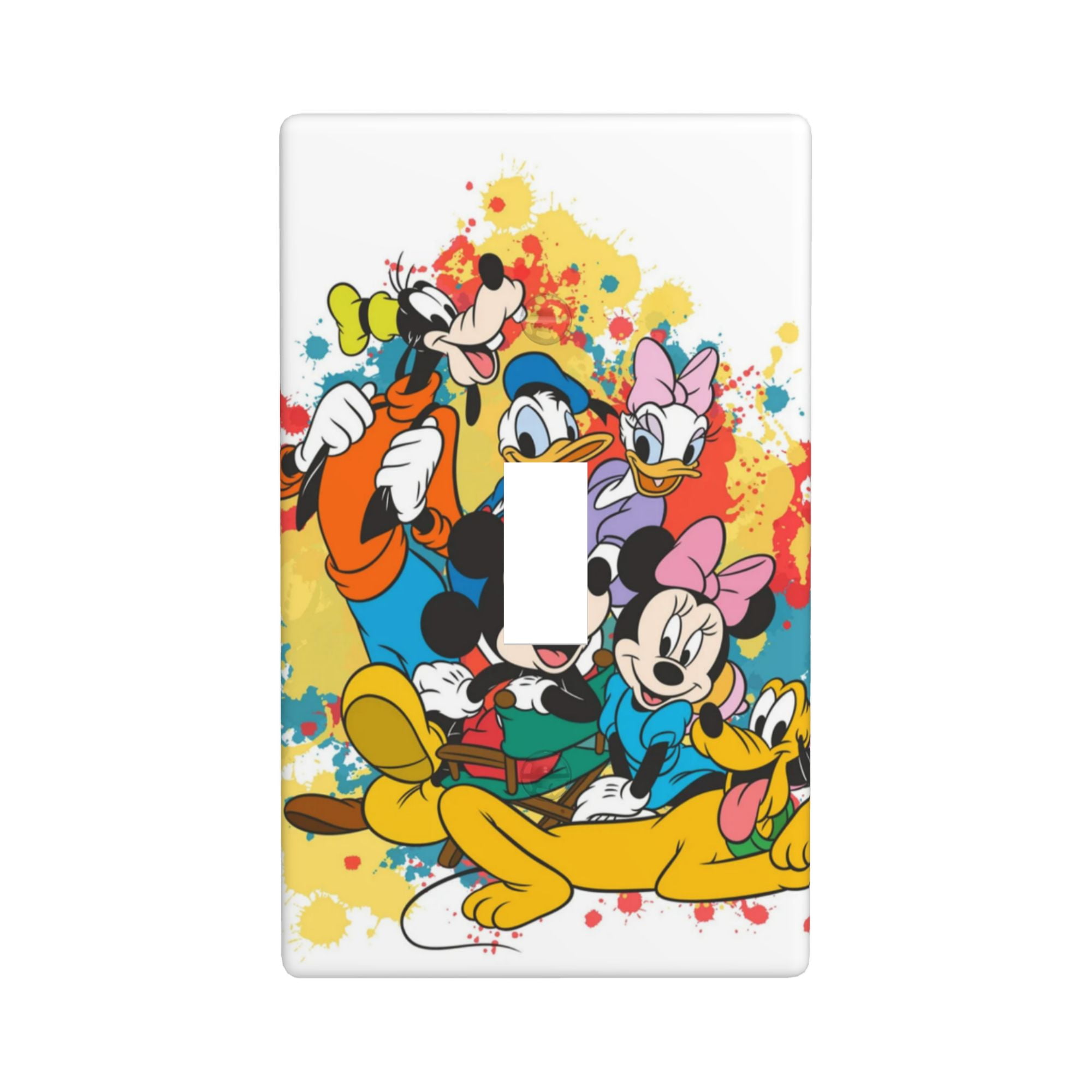 Mickey Mouse And Minnie Mouse Cartoon Anime Light Switch Cover Plates ...