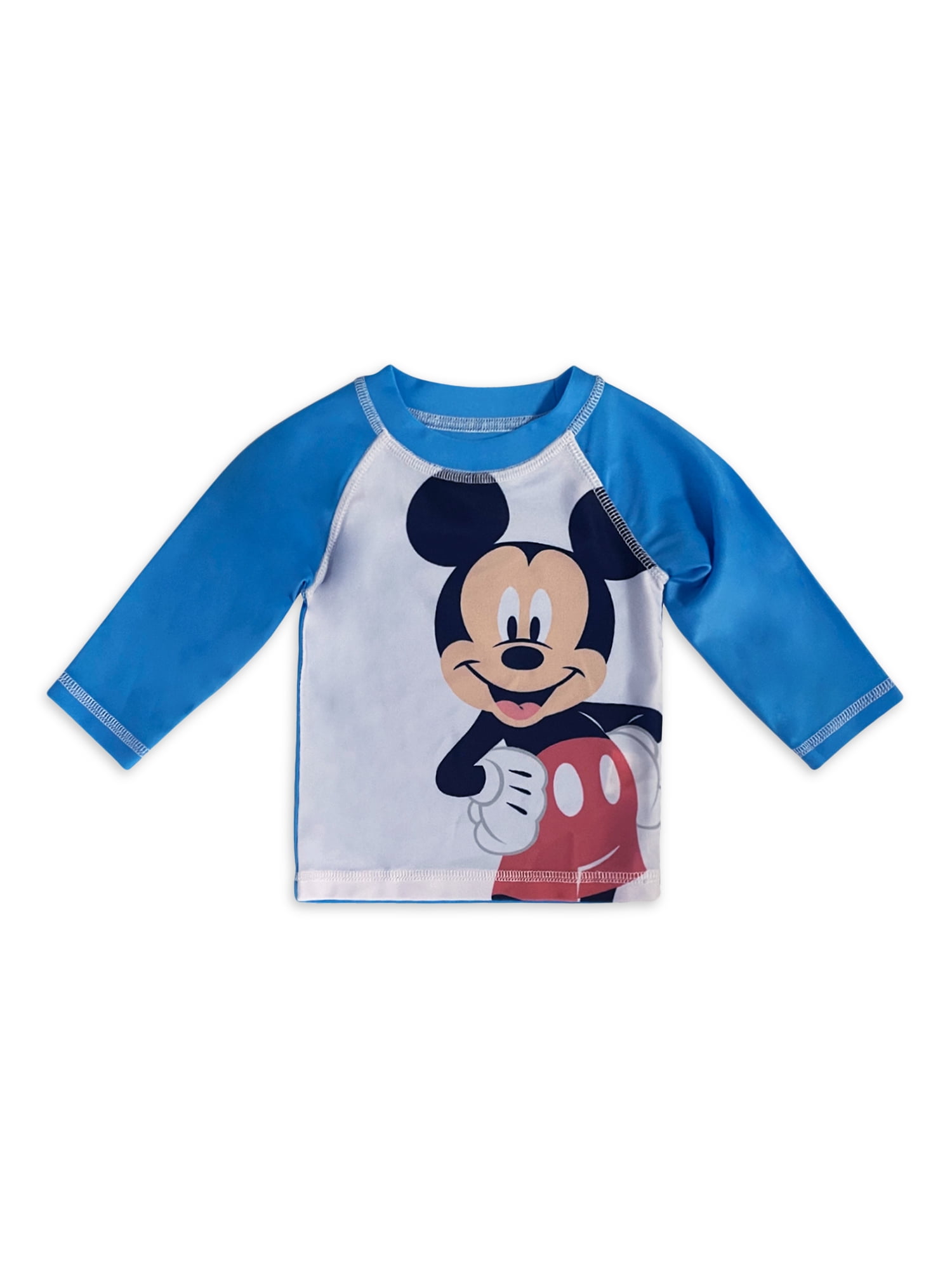 Mickey Mouse Baby Boy Rash Guard - Walmart.com