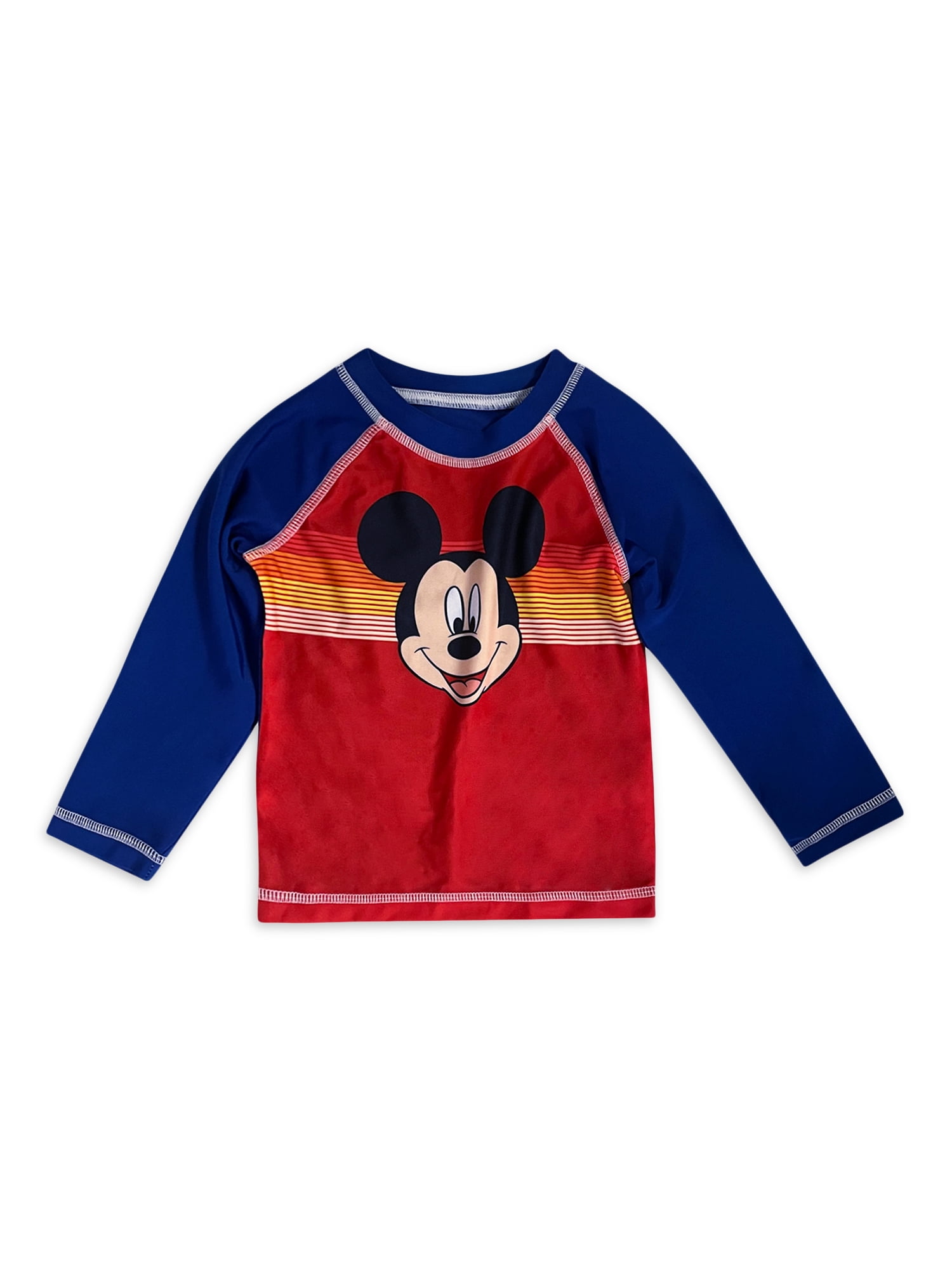 Mickey Mouse Baby Toddler Boy Rash Guard - Walmart.com