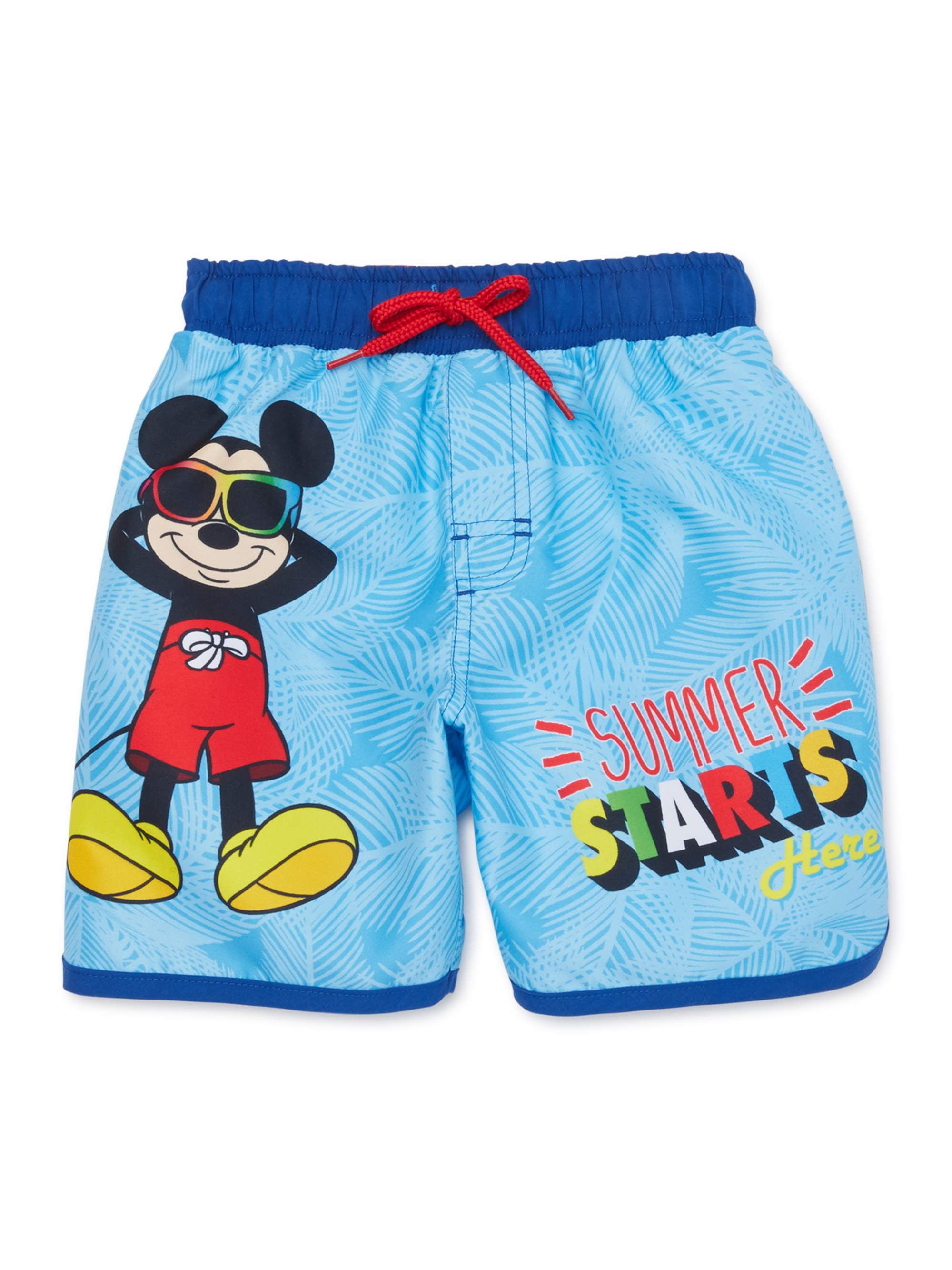 Mickey Mouse Baby Toddler Boy Swim Trunks - Walmart.com