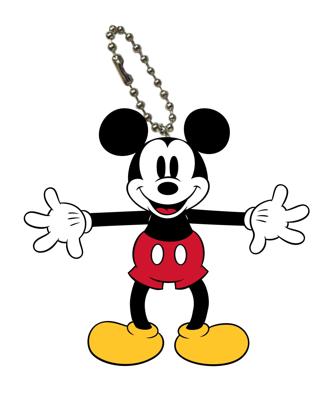Mickey Mouse Bendable Keychain Mickey Retro - Walmart.com