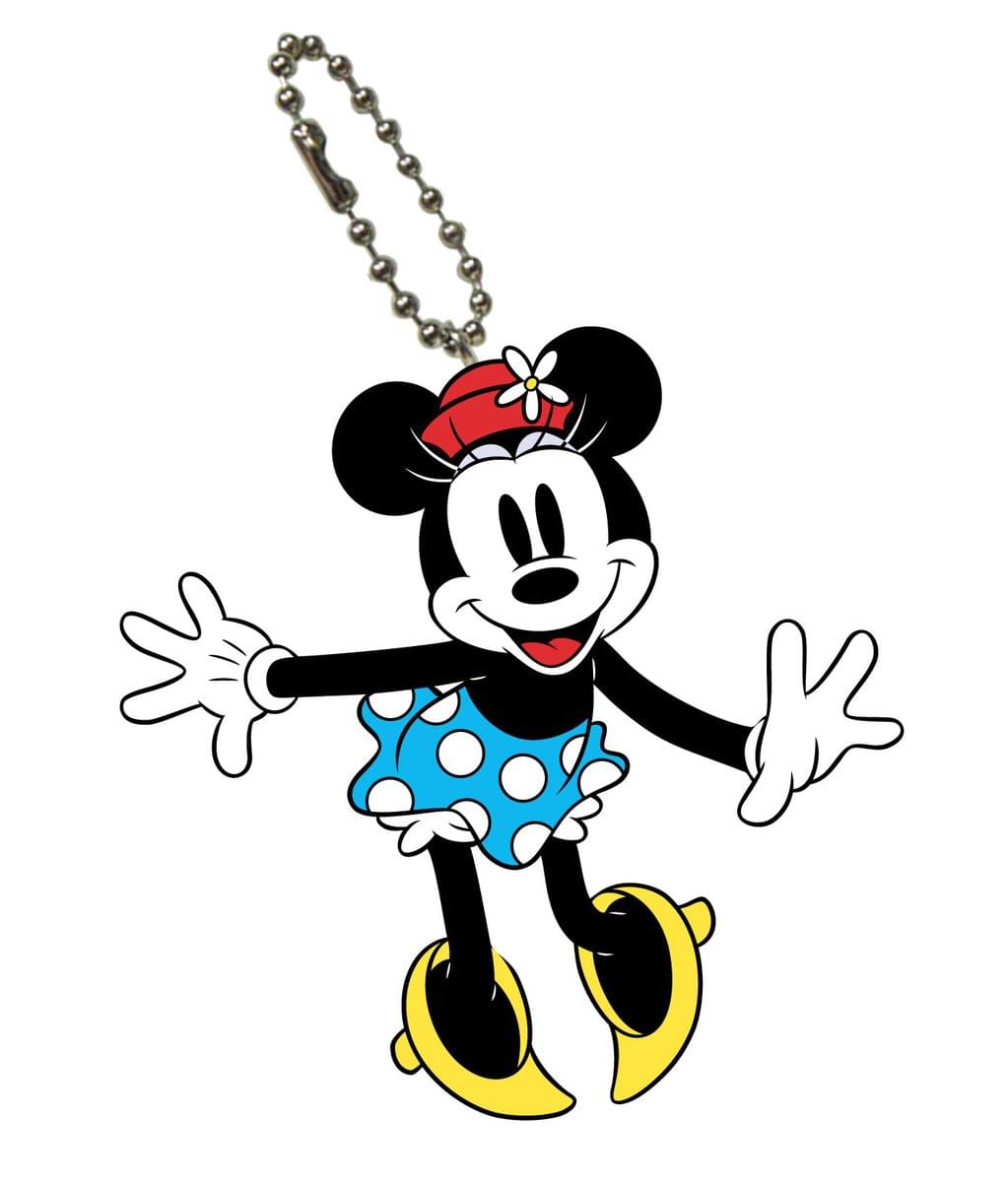 Mickey Mouse Bendable Keychain Minnie Retro - Walmart.com