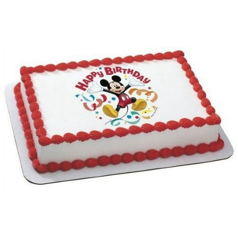 Easy Mickey Mouse Sheet Cake Oh Boy! Easy Mickey Mouse Cake