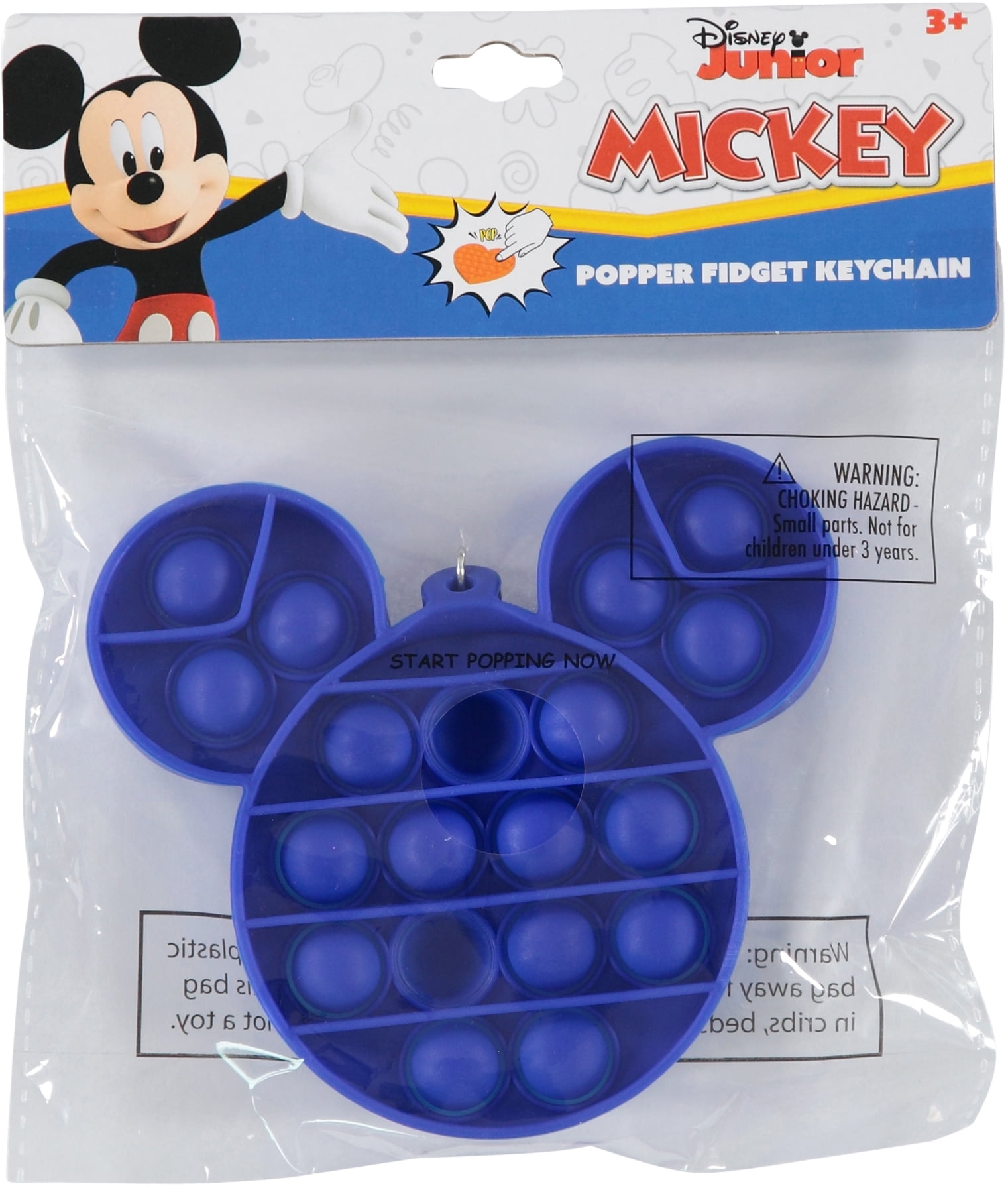 Mickey Mouse Blue Fidget Popper - Walmart.com