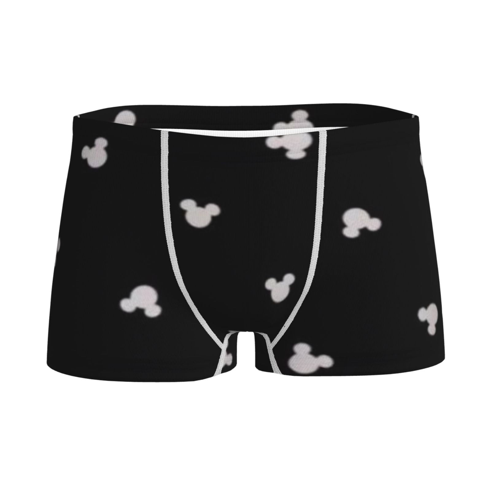 Mickey Mouse Boy'S Cotton Boxer Briefs, Comfort Soft Underwear Panties ...