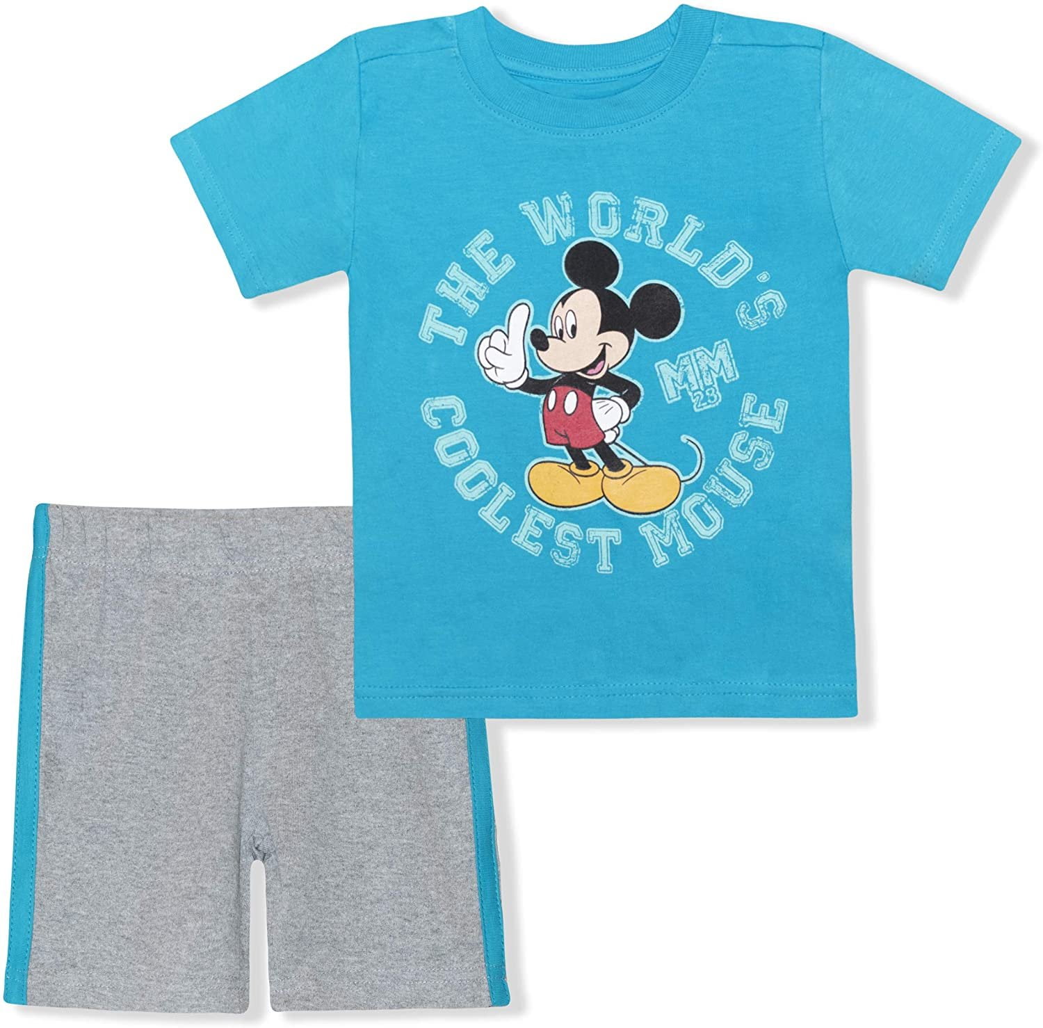 Mickey Mouse Boys 2 Piece Character Short Set, Infant - Walmart.com