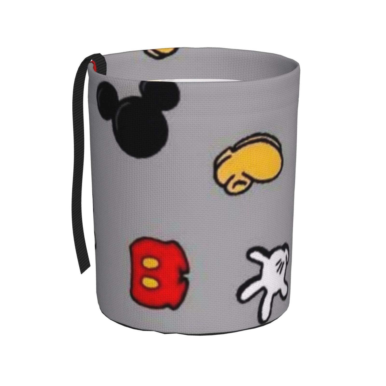 Mickey Mouse Car Trash Can, Leak Proof Garbage Bin, Foldable Hanging ...