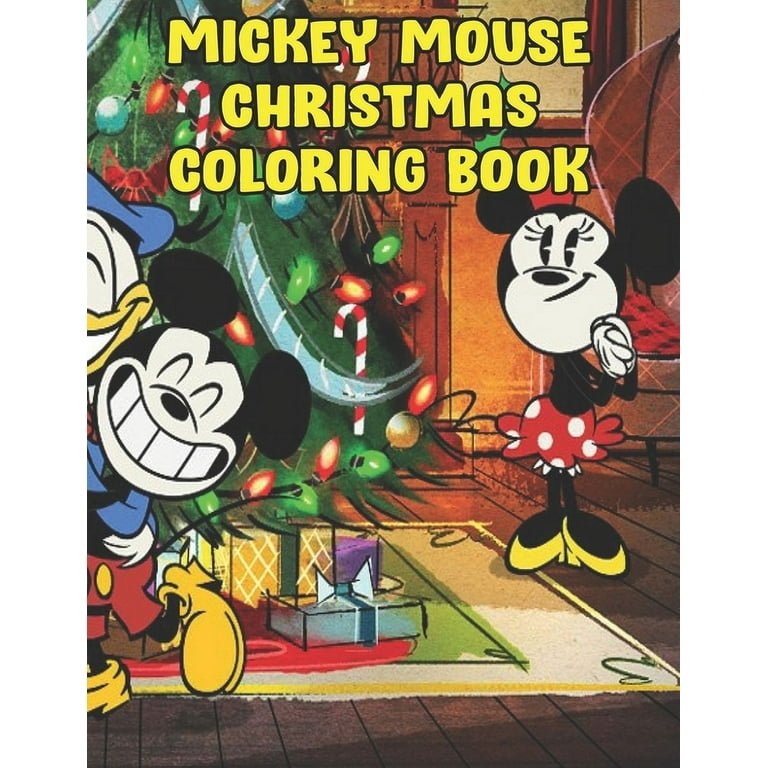 Mickey Christmas Coloring Pages