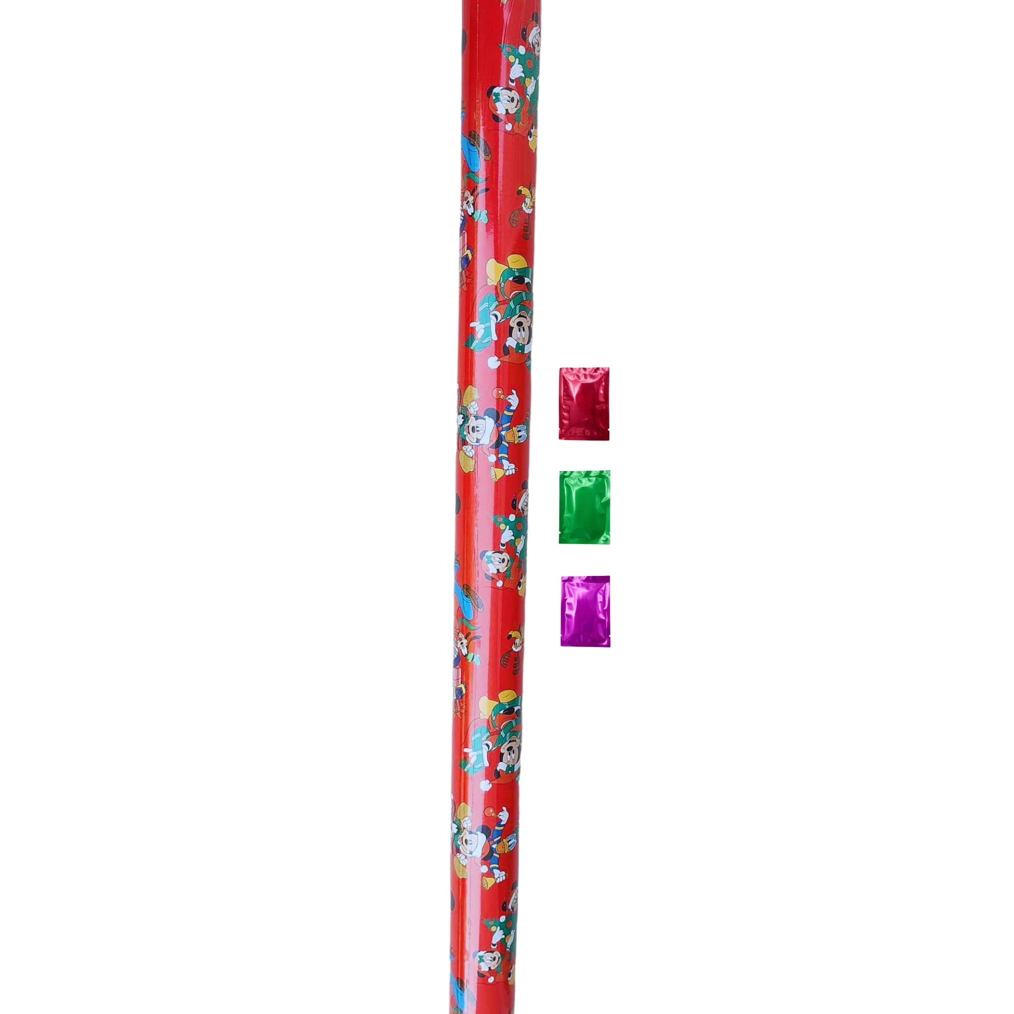 Mickey Mouse Christmas Wrapping Paper 1 Roll 50 Sq Ft, Holiday Birthday ...