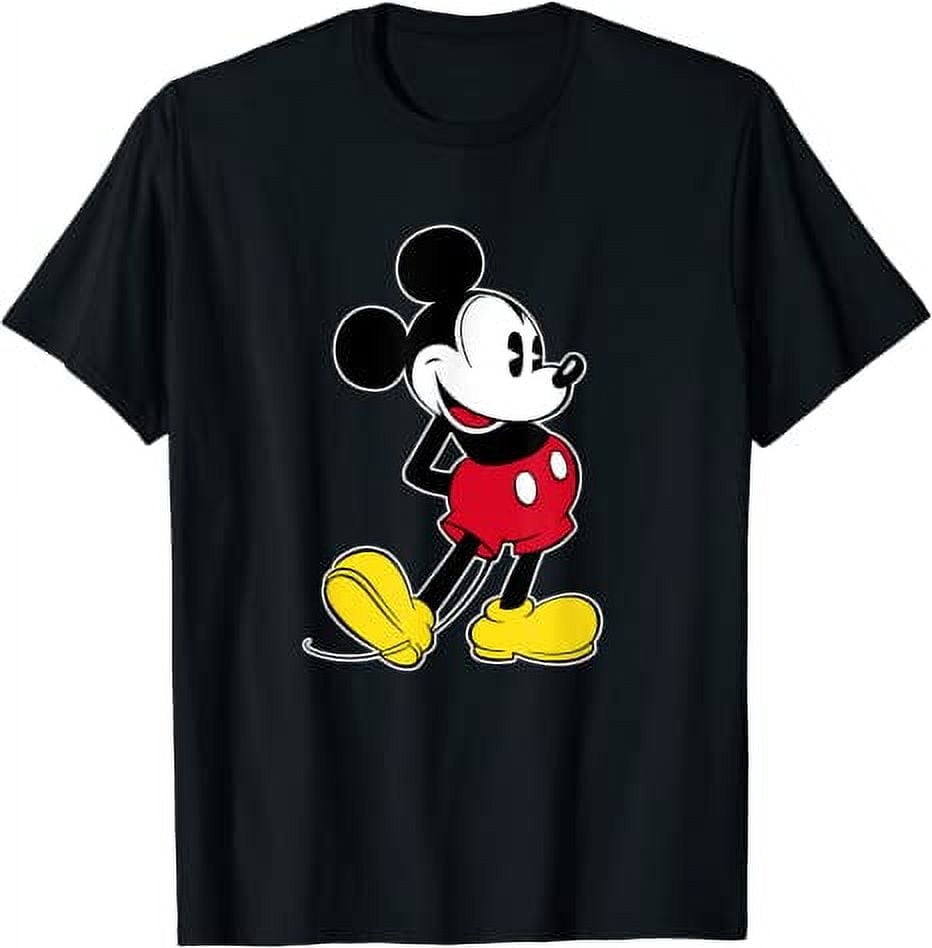 Mickey Mouse Classic Kick T-Shirt (Large) - Walmart.com