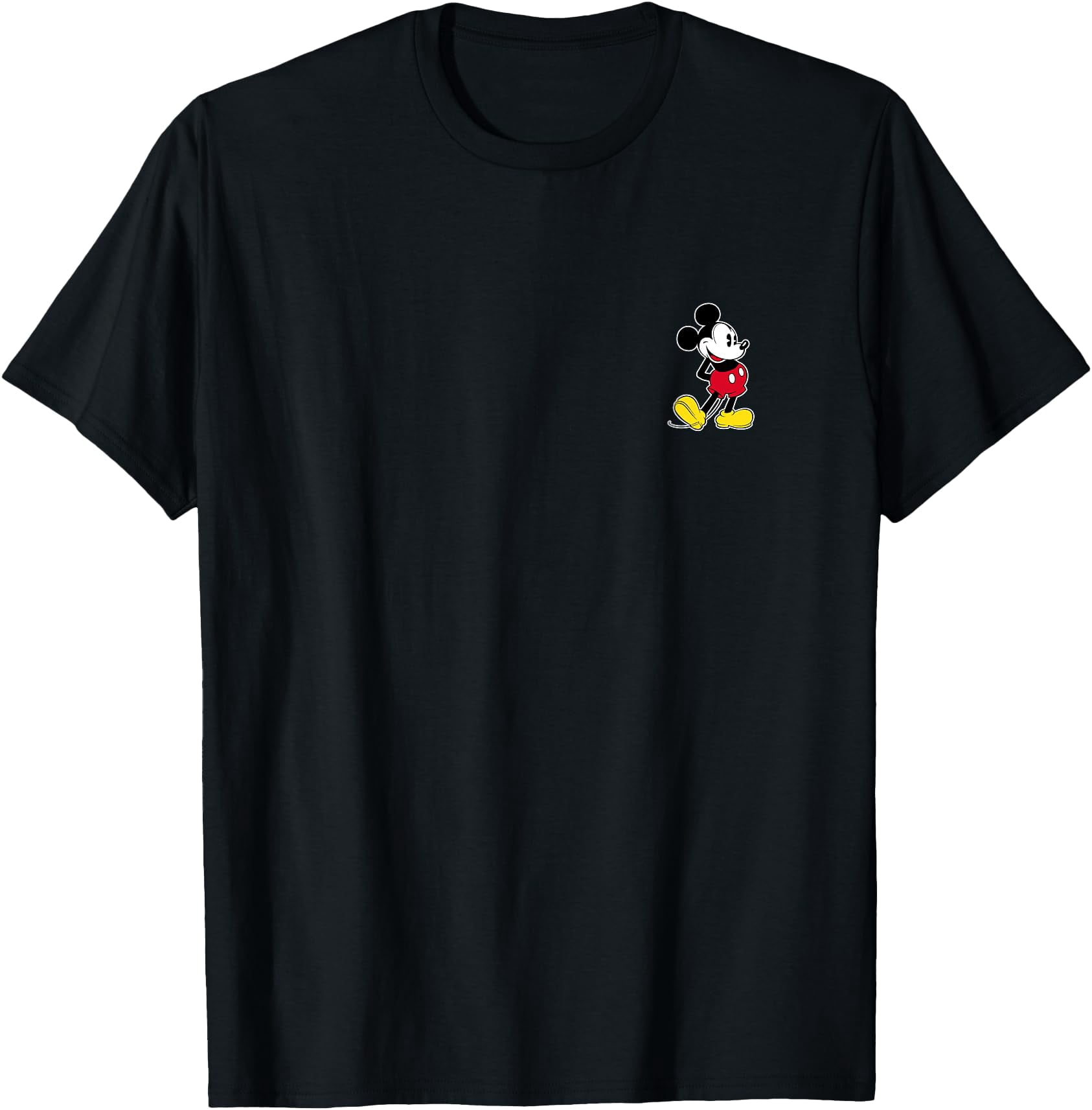 Mickey Mouse Classic Small Pose Men Women Kids,Dark Heather color,size ...