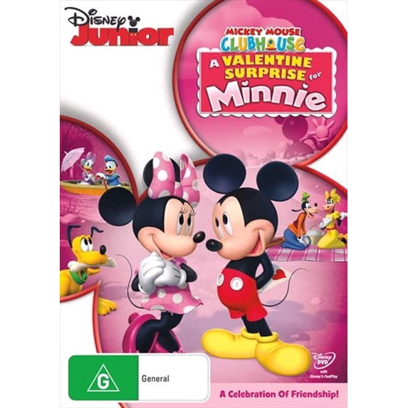 Mickey Mouse Clubhouse: A Valentine Surprise for Minnie DVD - Walmart.com