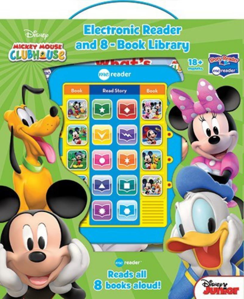 Mickey Mouse Clubhouse Electronic Reader and 8-Book Library - Walmart.com