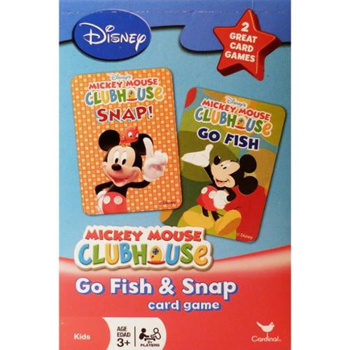 Mickey Mouse Clubhouse Go Fish and Snap Card Games (1ct ea.) - Walmart.com
