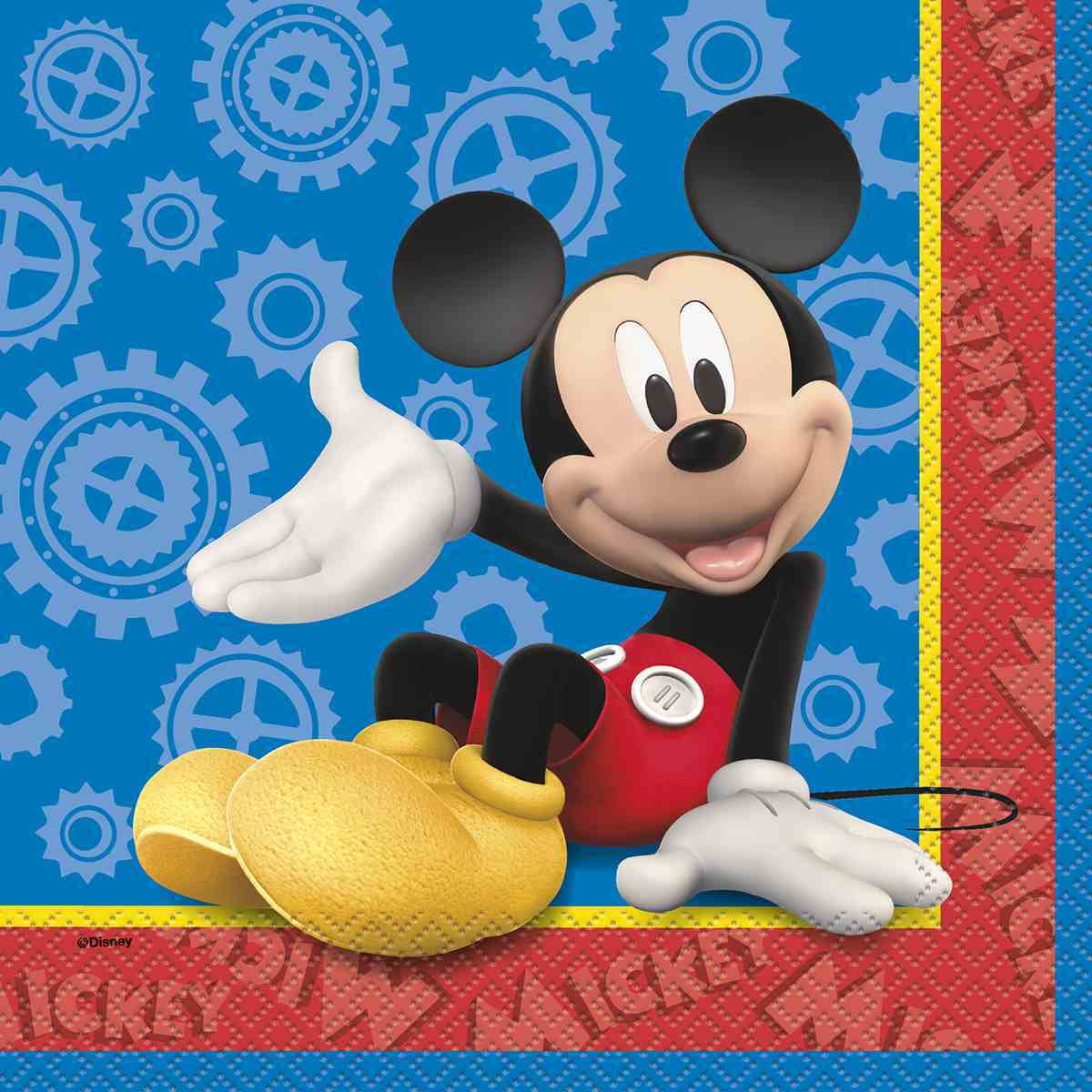 Mickey Mouse Clubhouse Luncheon Napkins [16 Per Pack] - Walmart.com