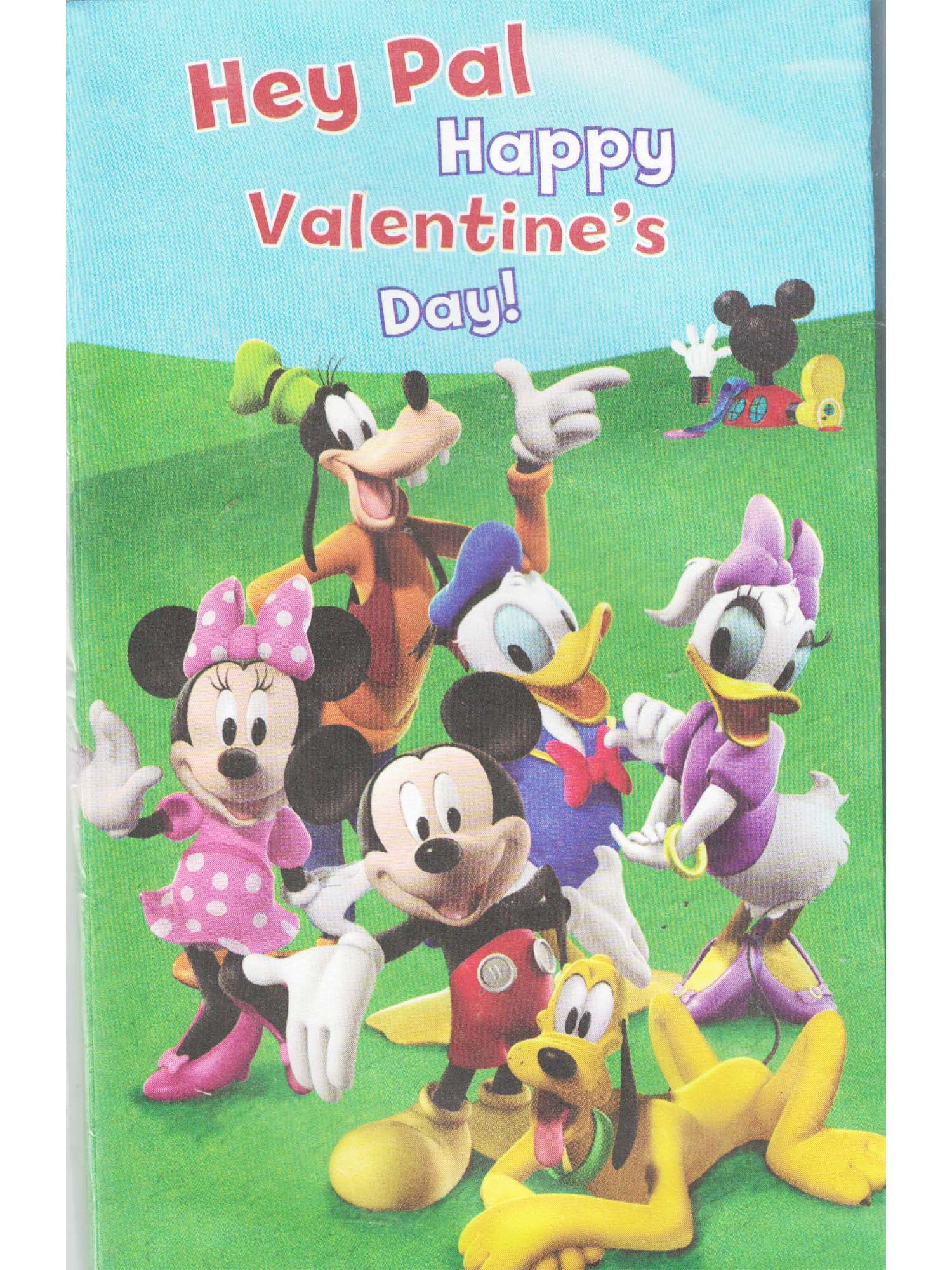 Mickey Mouse Clubhouse Valentine's Treat Bags (20ct) - Walmart.com
