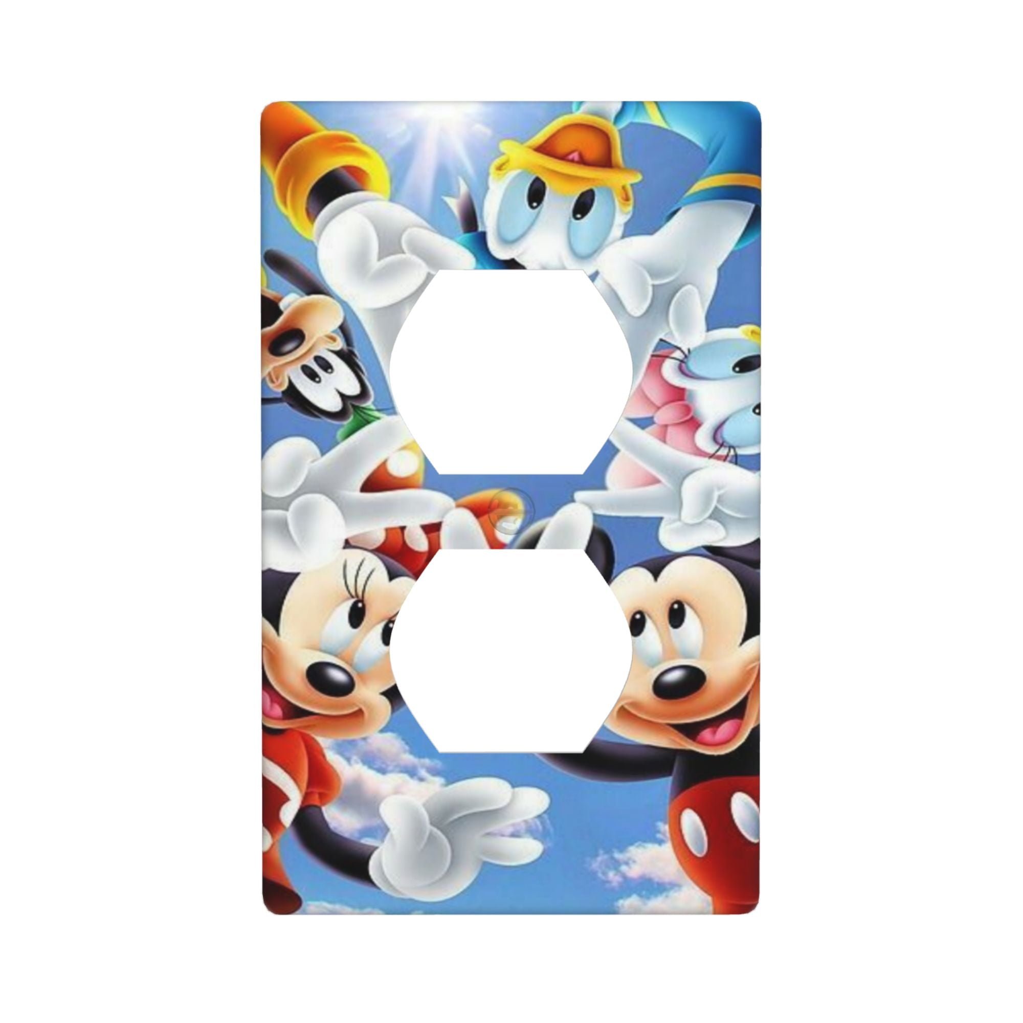 Mickey Mouse Comics Creative Inspired Double-Sided Socket Decorative ...