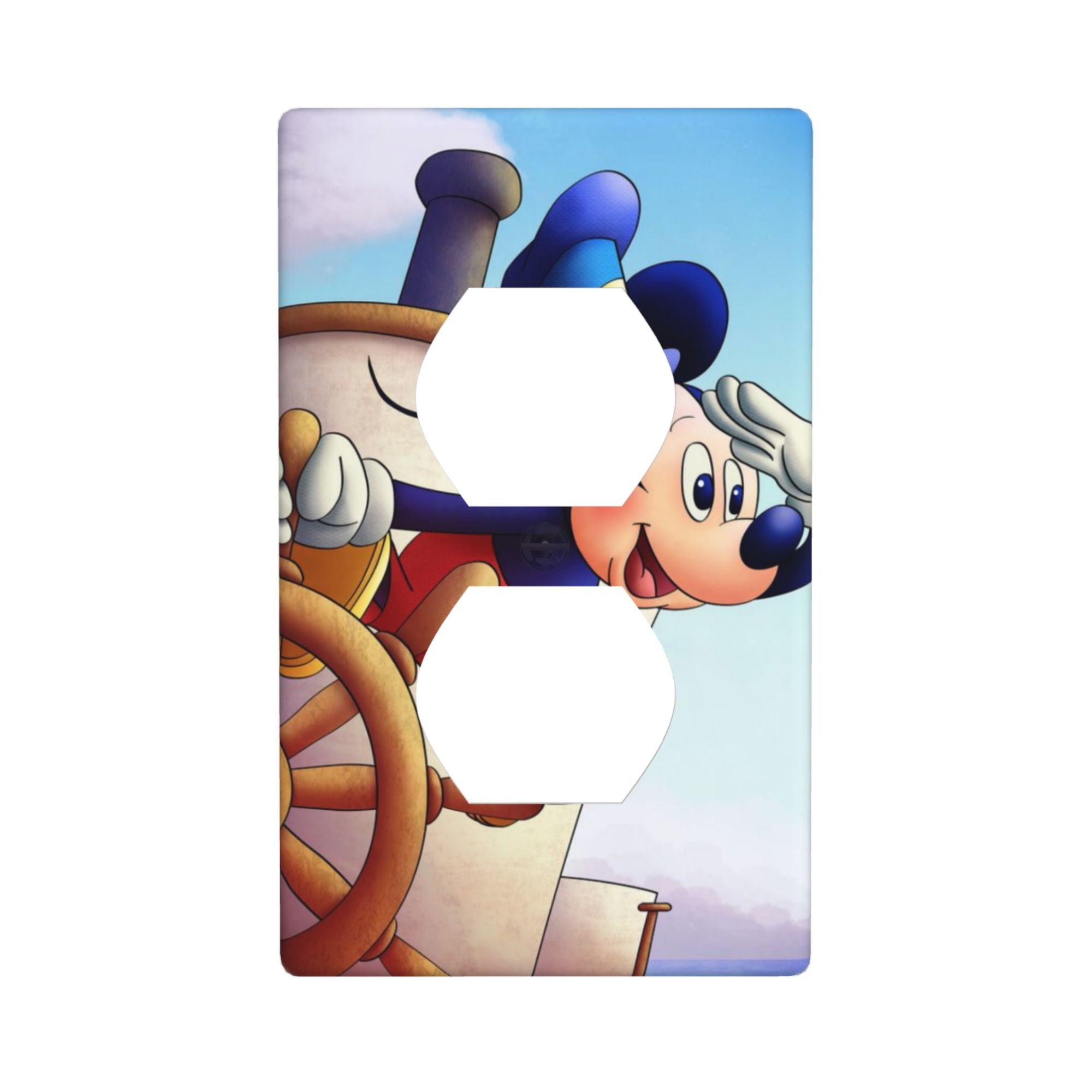 Mickey Mouse Comics Creative Inspired Double-Sided Socket Decorative ...