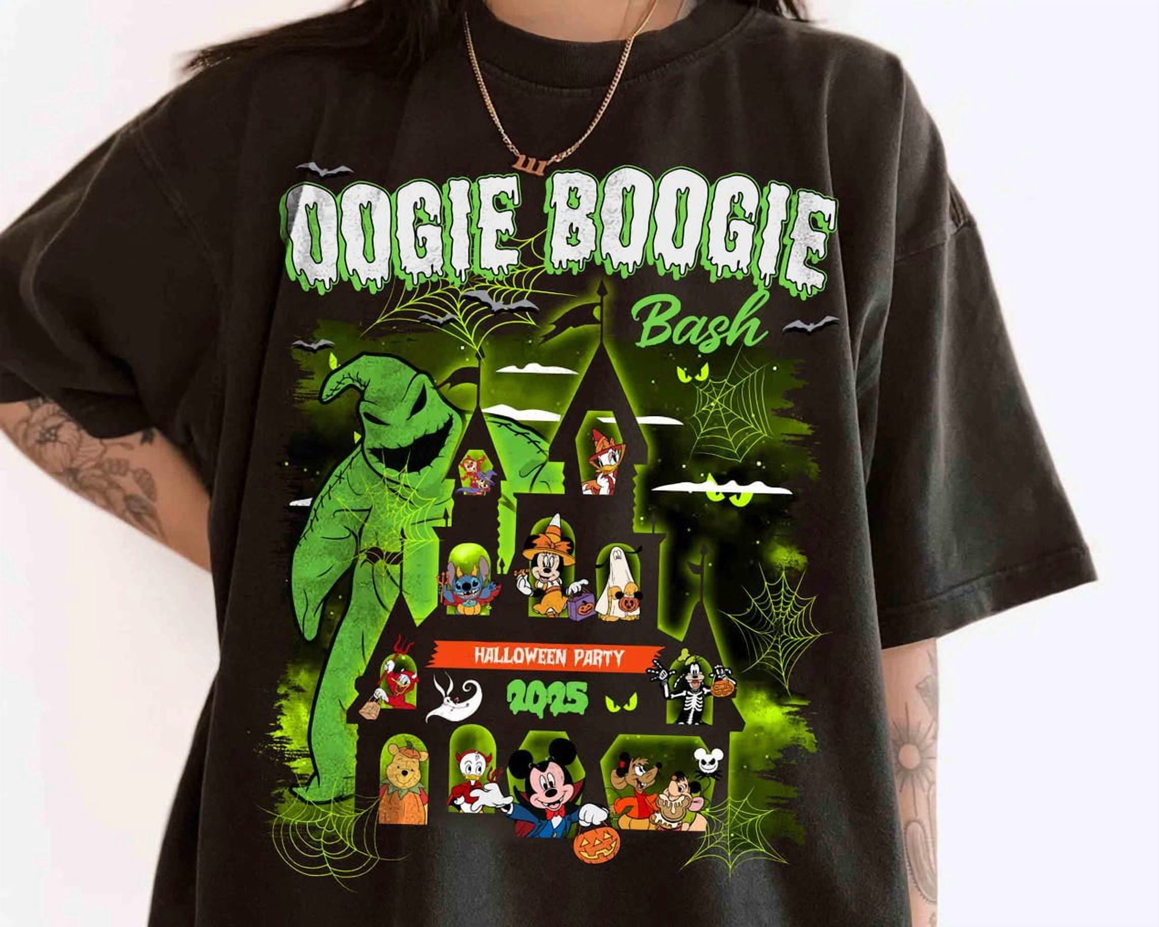 Mickey Mouse Costume Oo.gie Boo.gie Halloween Shirt, Disney Oo.gie Boo.gie Bash 2025 Tee, The ...