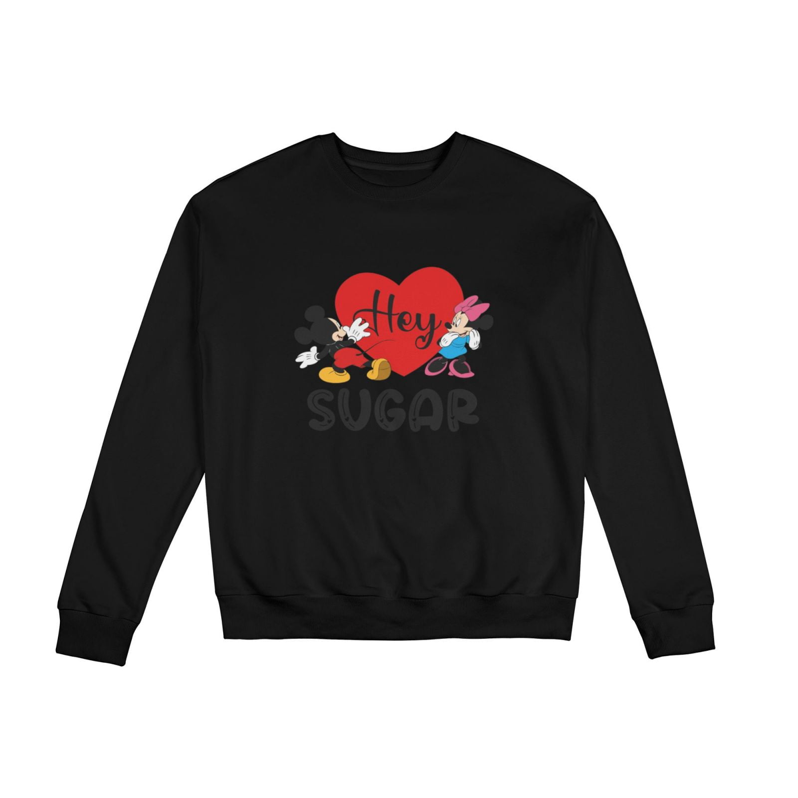 Mickey Mouse Couples Sweatshirts, His & Hers Boyfriend Girlfriend Wife ...
