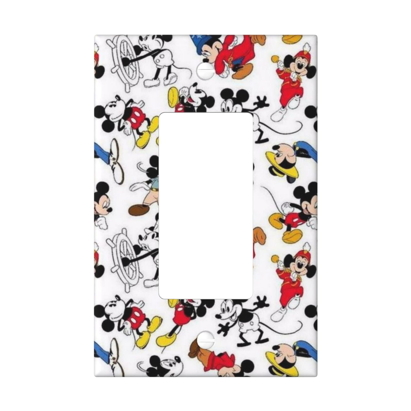 Mickey Mouse Decorator Wall Plates, Switch Electrical Outlet Cover ...