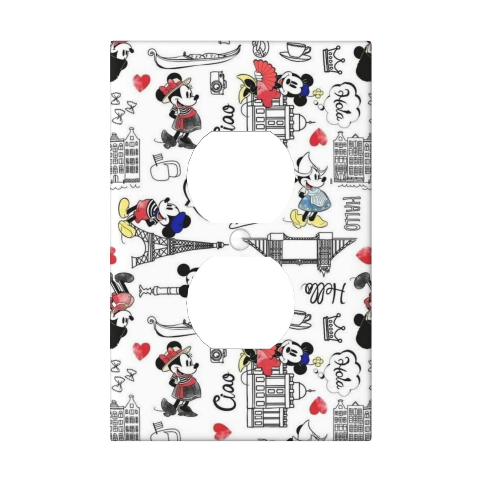 Mickey Mouse Decorator Wall Plates, Switch Electrical Outlet Cover ...