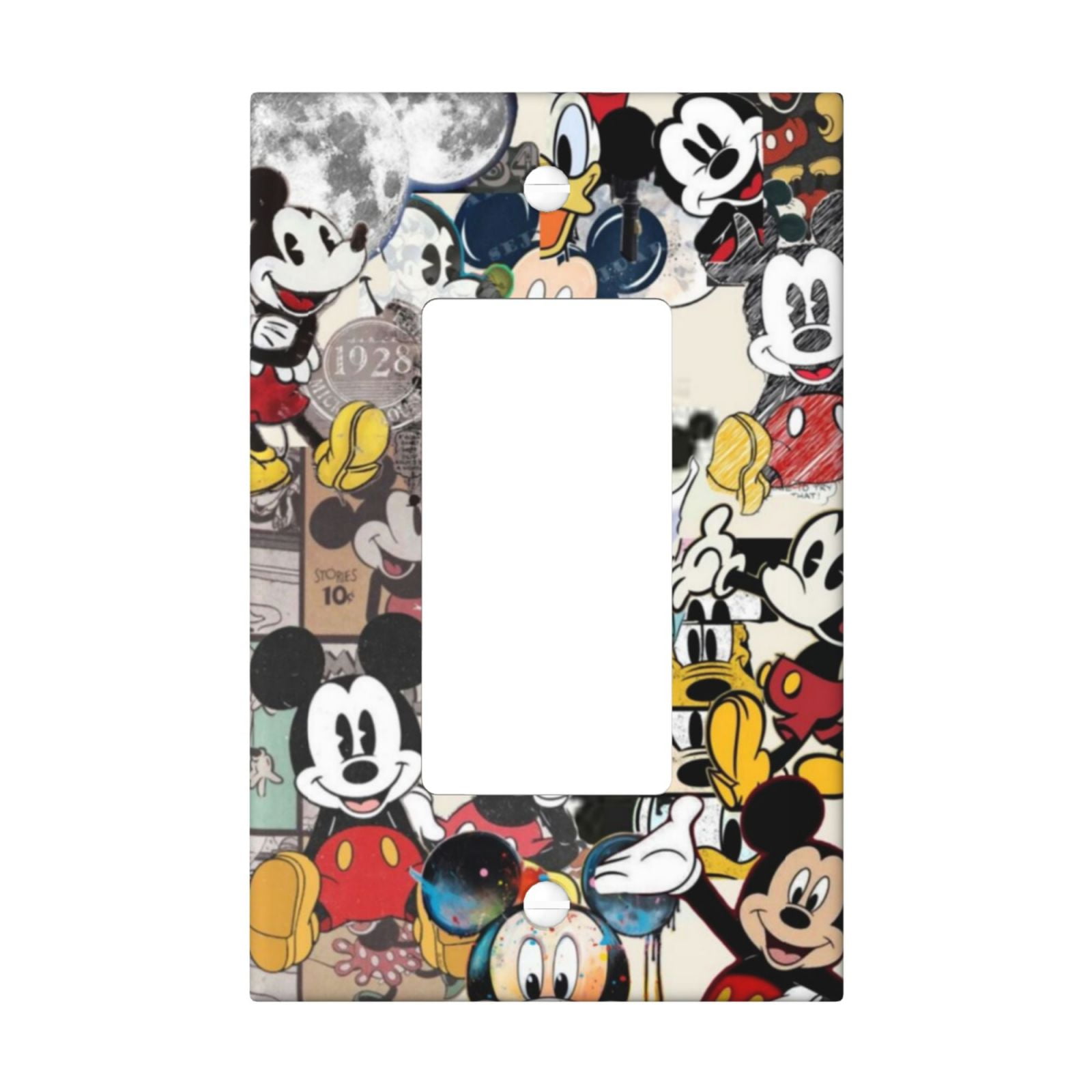 Mickey Mouse Decorator Wall Plates, Switch Electrical Outlet Cover ...