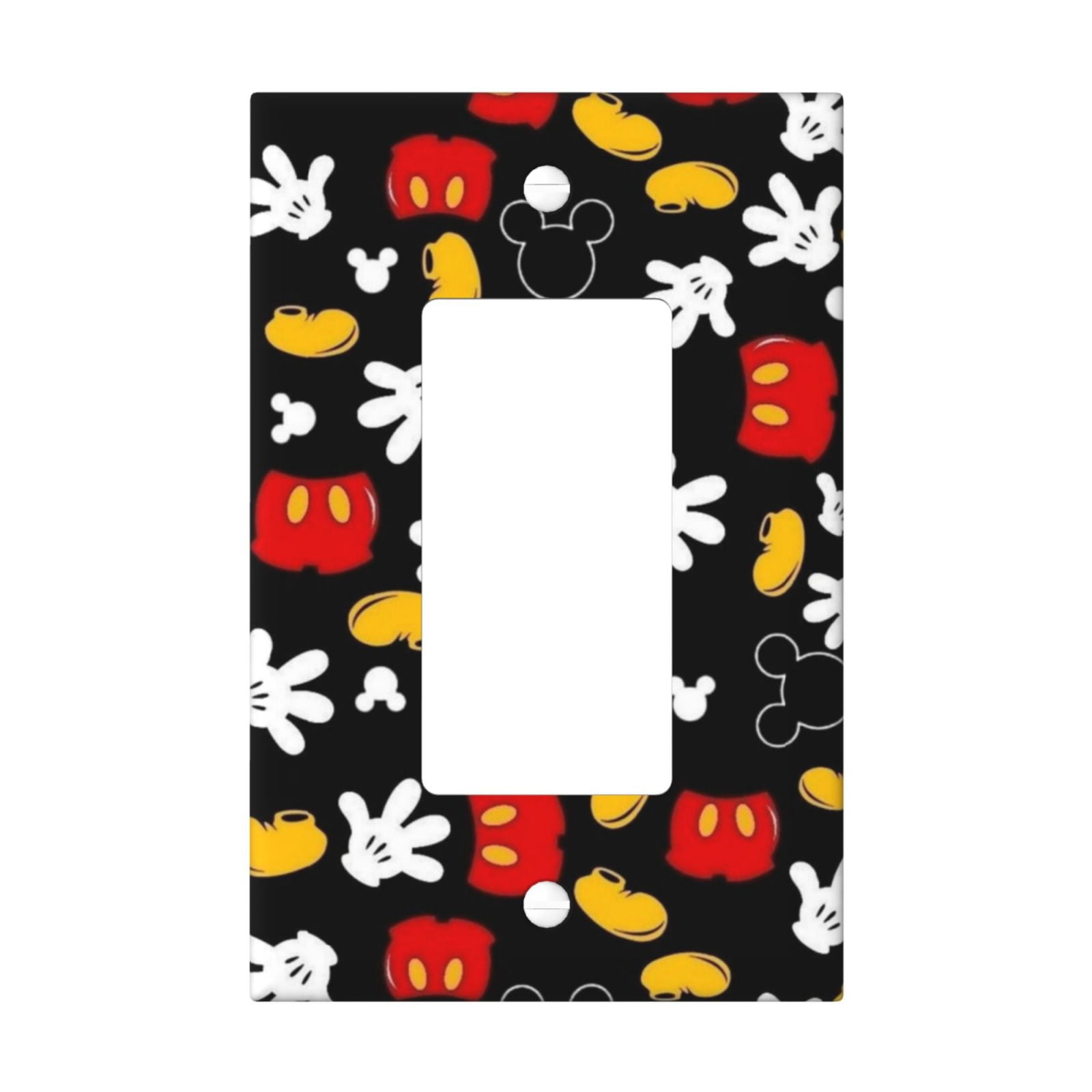 Mickey Mouse Decorator Wall Plates, Switch Electrical Outlet Cover ...