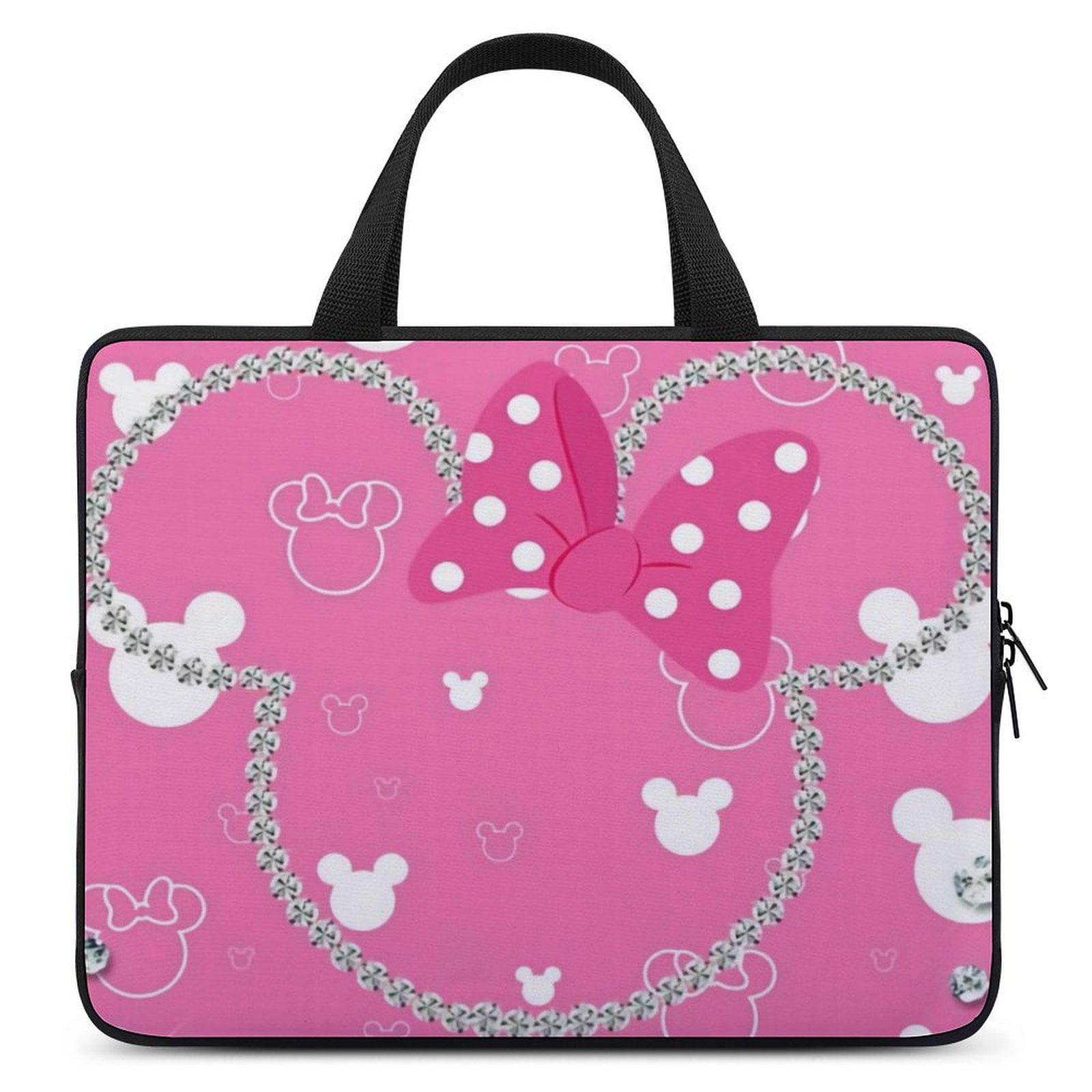 Mickey Mouse Diamond 12 Inch Laptop Bag,Expandable Computer Bag Laptop ...