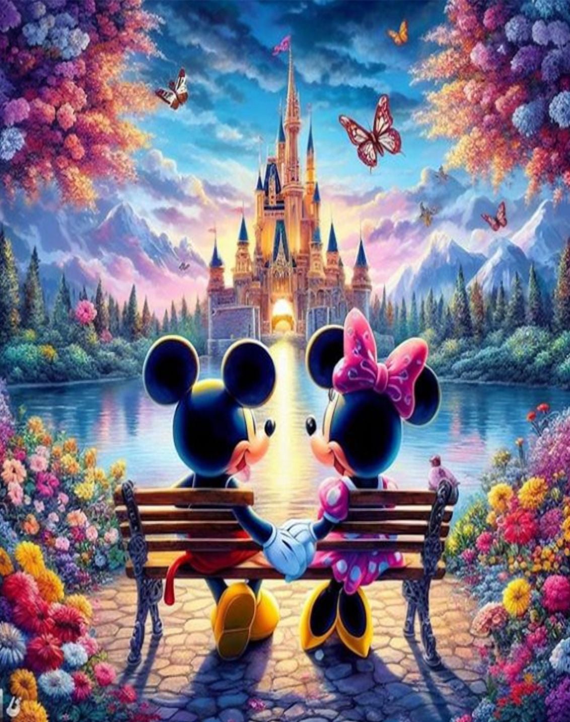 Mickey Mouse Diamond Art Painting Kits for Adults Diamond Dots ...