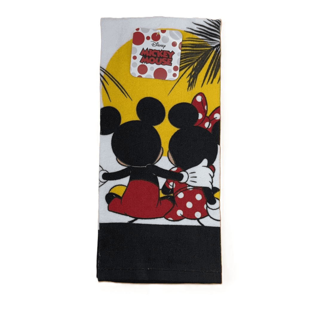 Disney Mickey & Minnie Sunset Kitchen Towel - Walmart.com
