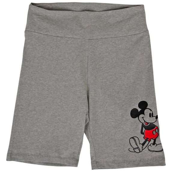 Disney Mickey Mouse Golly Expression Pose Women's Biker Shorts-XLarge ...