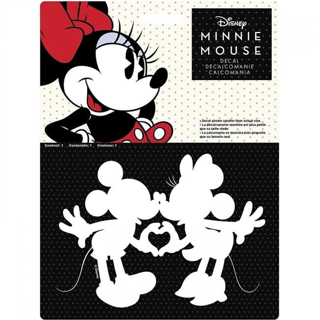 Mickey Mouse Disney Minnie Die Cut Decal Emblems - Walmart.com