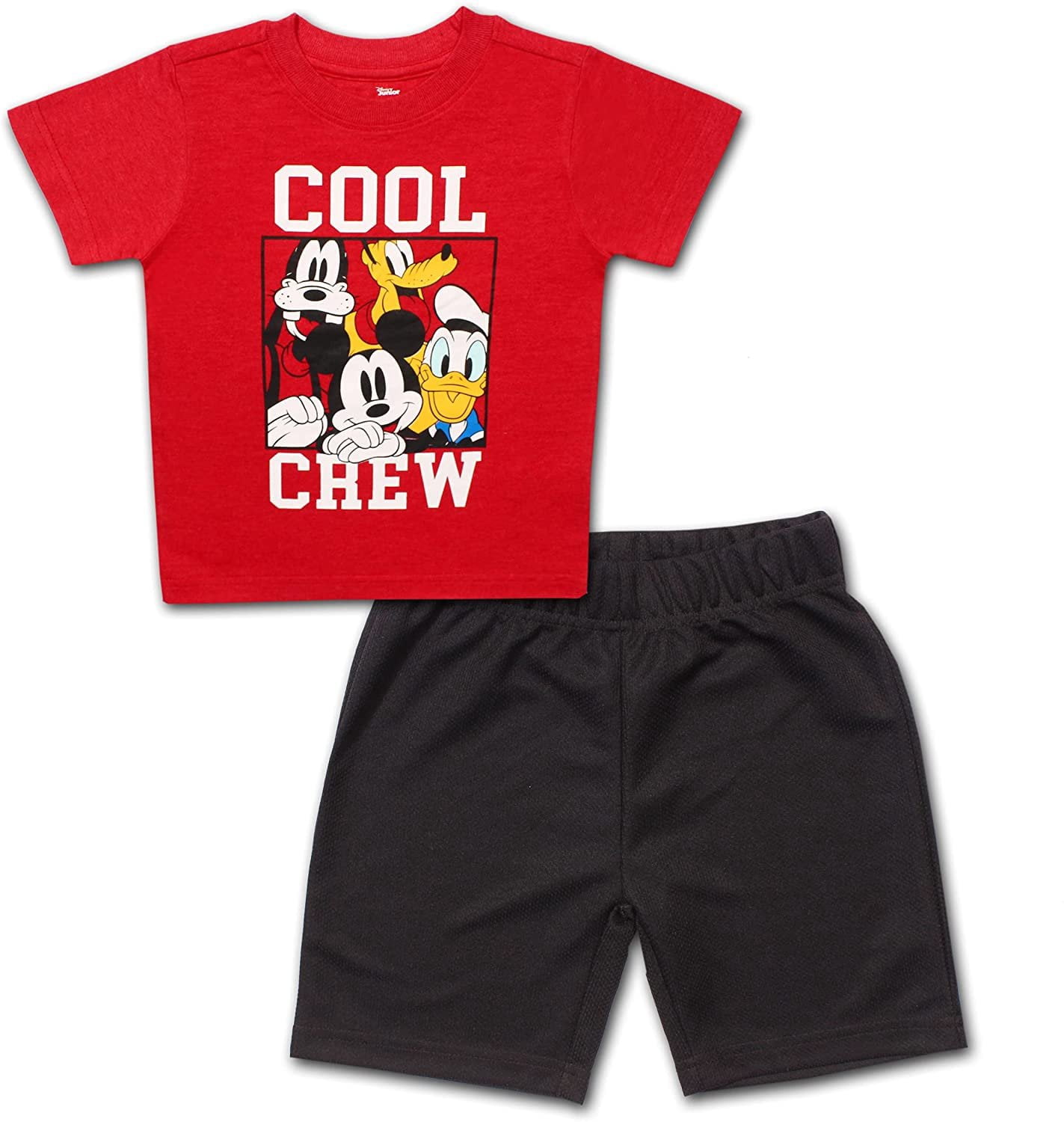 Mickey Mouse, Donald Duck and Goofy Boys 2 Piece Character Short Set ...